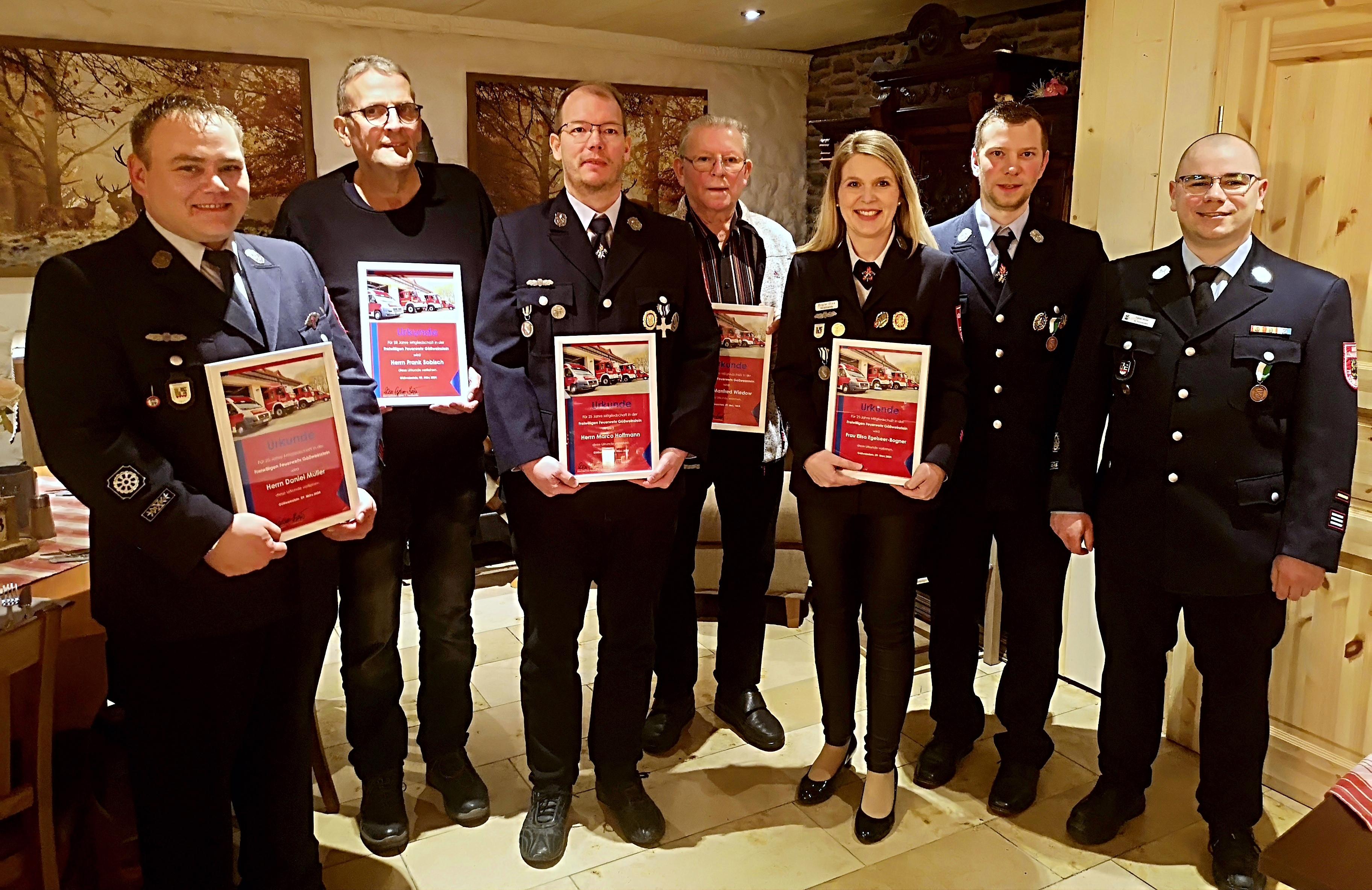 Manfred Wiedow ist seit 60 Jahren bei der Feuerwehr Gößweinstein: Wehr ...