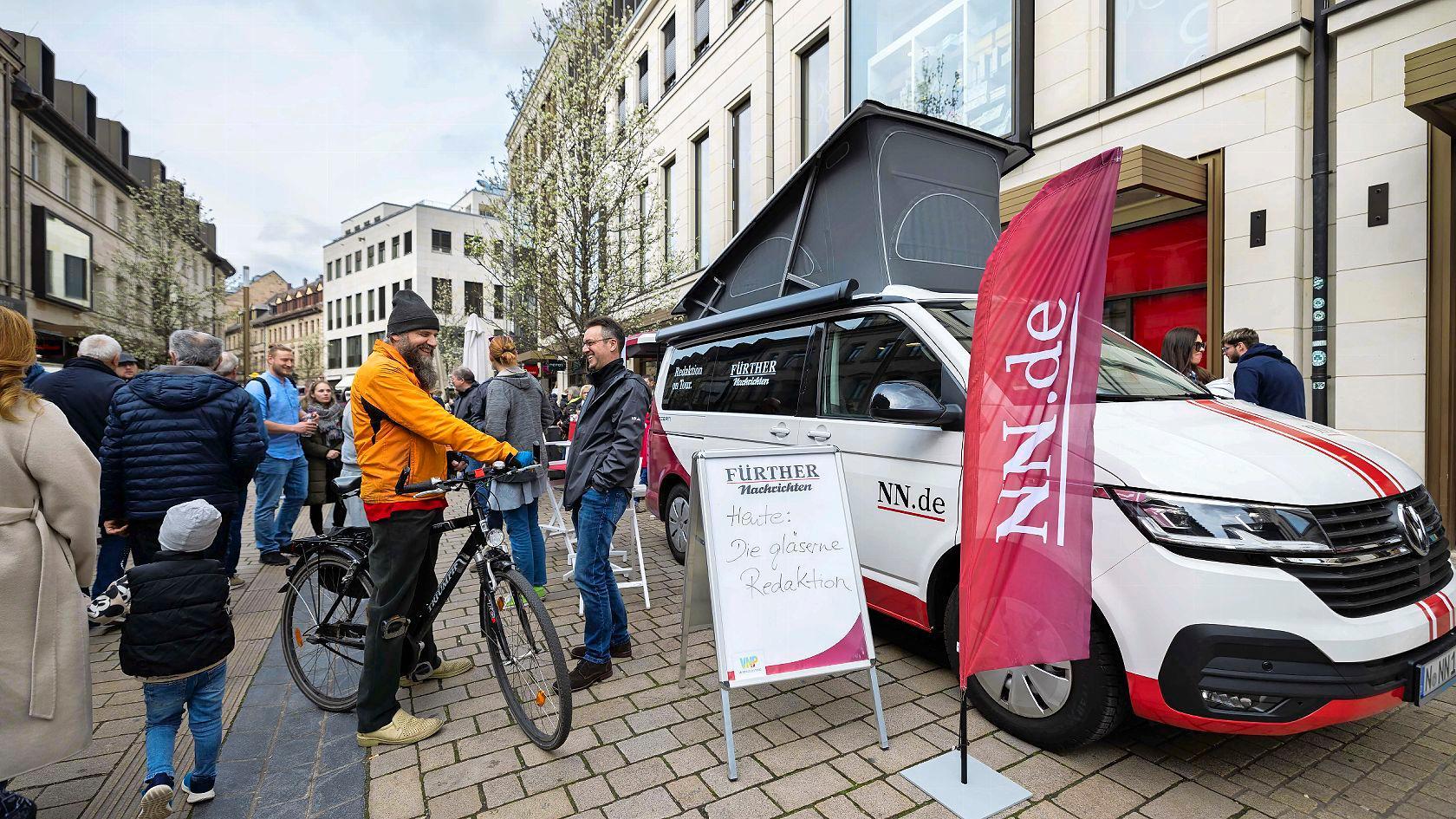 Redaktion on Tour: Der FN-Bus kommt nach Langenzenn