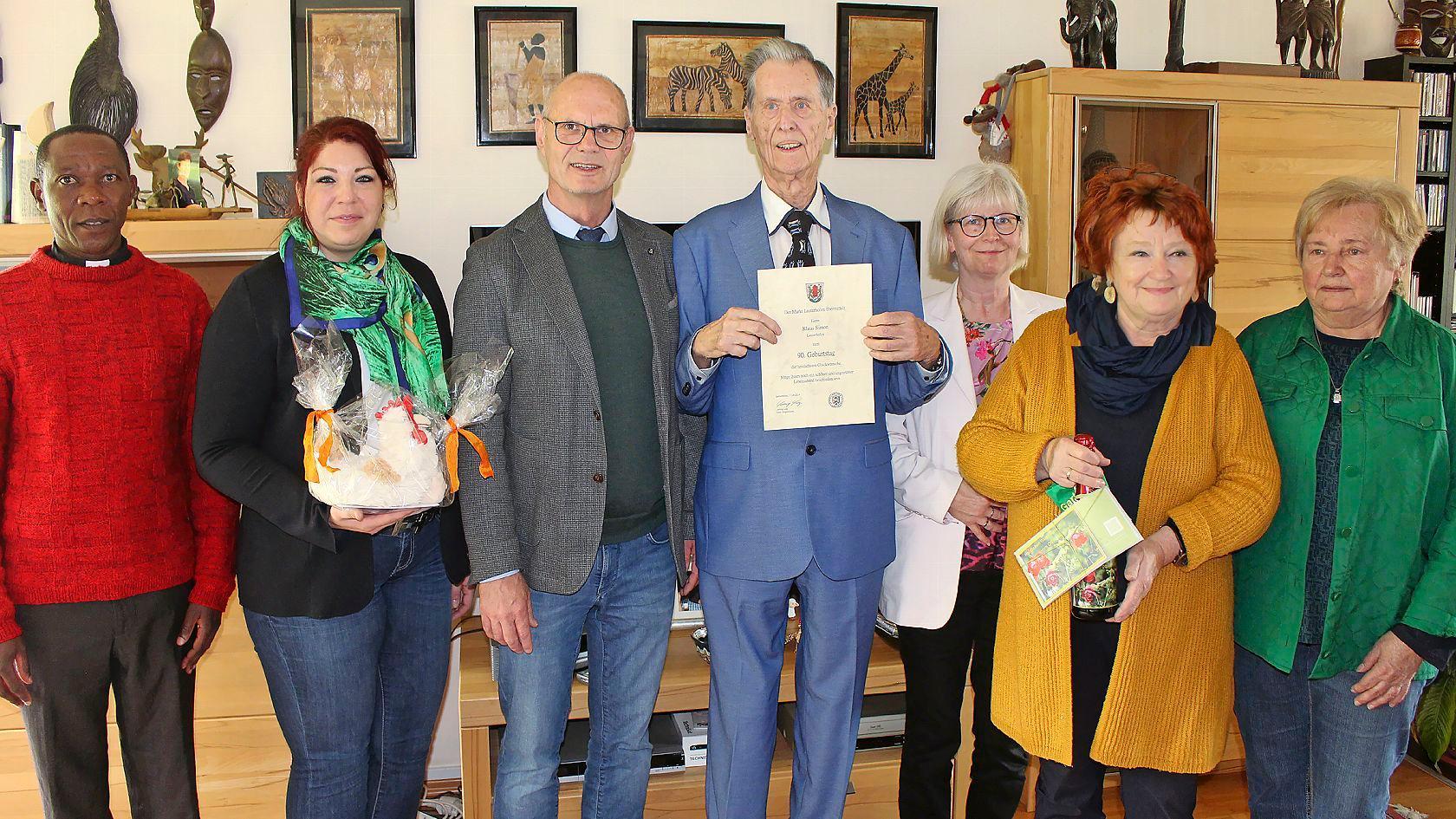 Der „Hännerer“ wird 90: So abenteuerlich war das Leben von Klaus Simon - und so schön