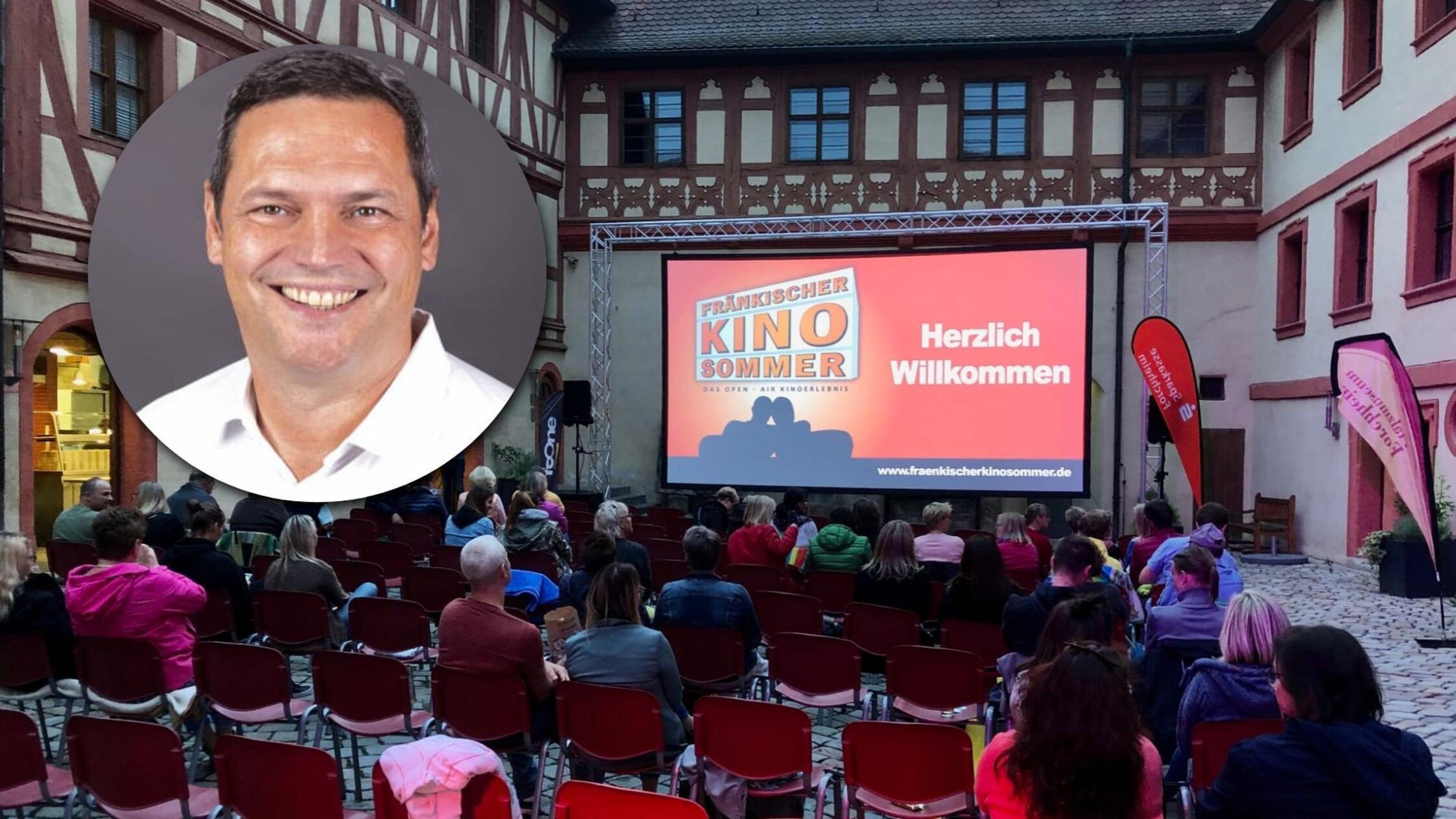 Open-Air in der Kaiserpfalz Forchheim: Kino mit Glühwein unter freiem ...