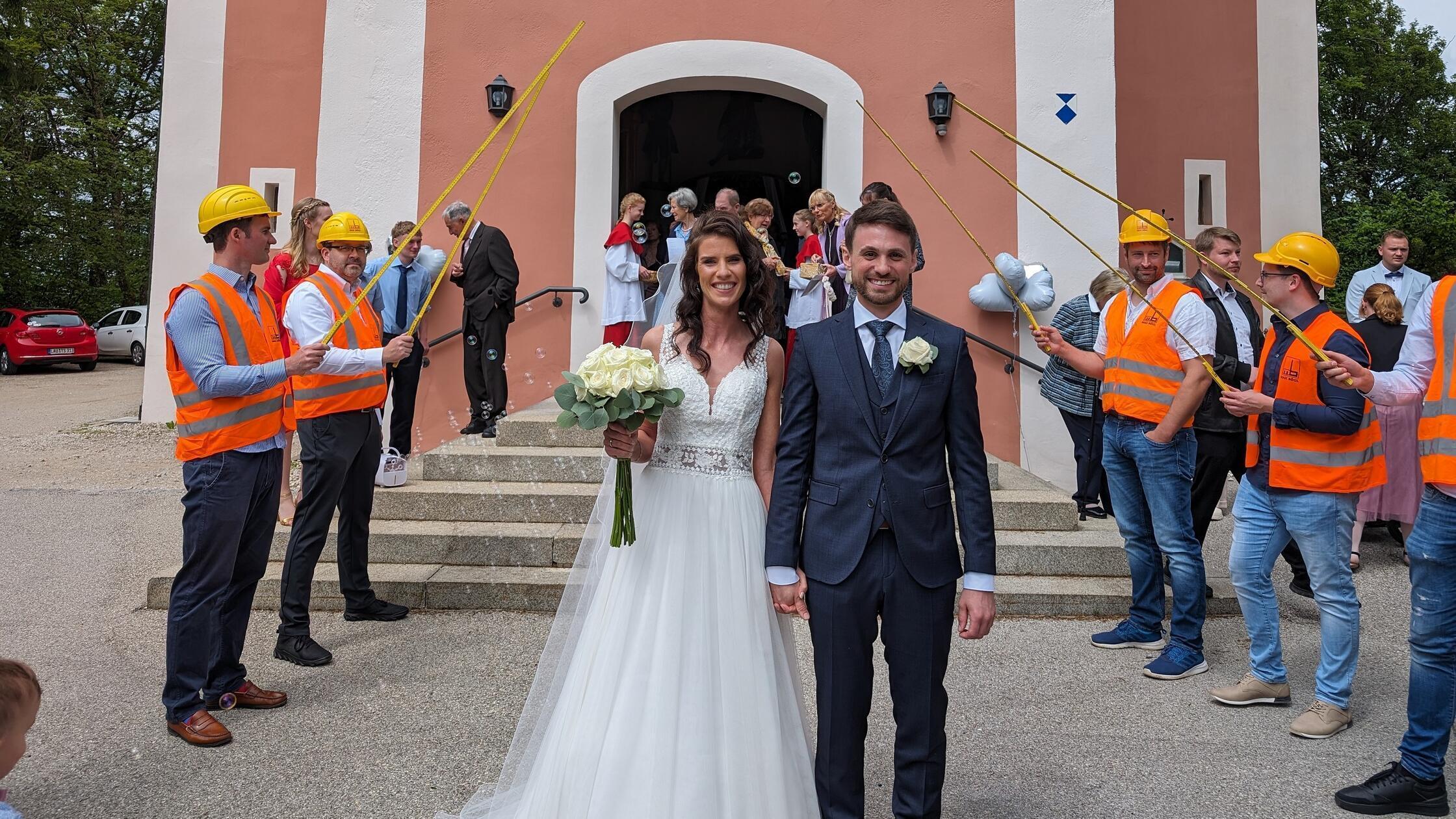 Isabell Inzenhofer und Tobias Simon gehen gemeinsam durch das Leben