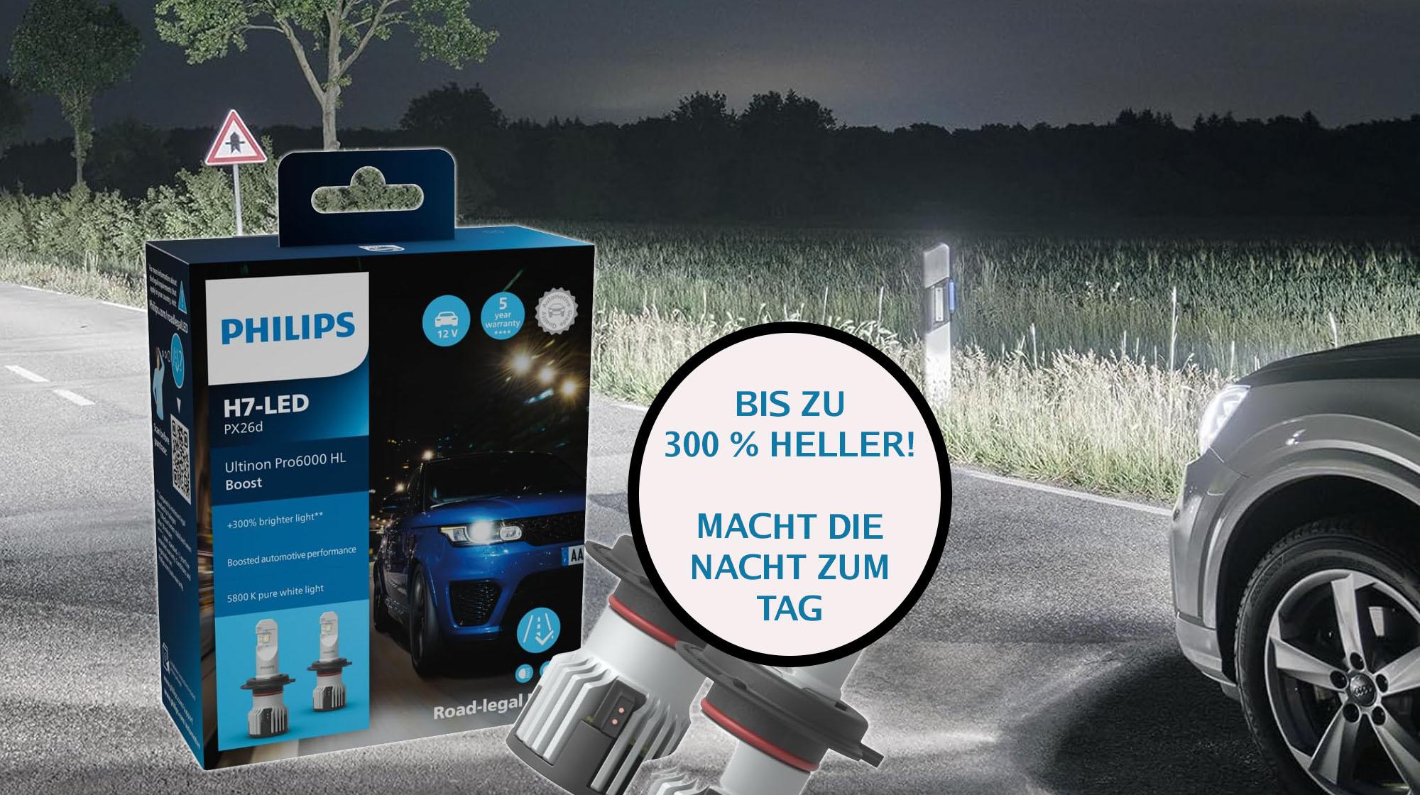 Mehr Sicherheit bei der Urlaubsfahrt: Bis 300 % hellere Scheinwerfer ...