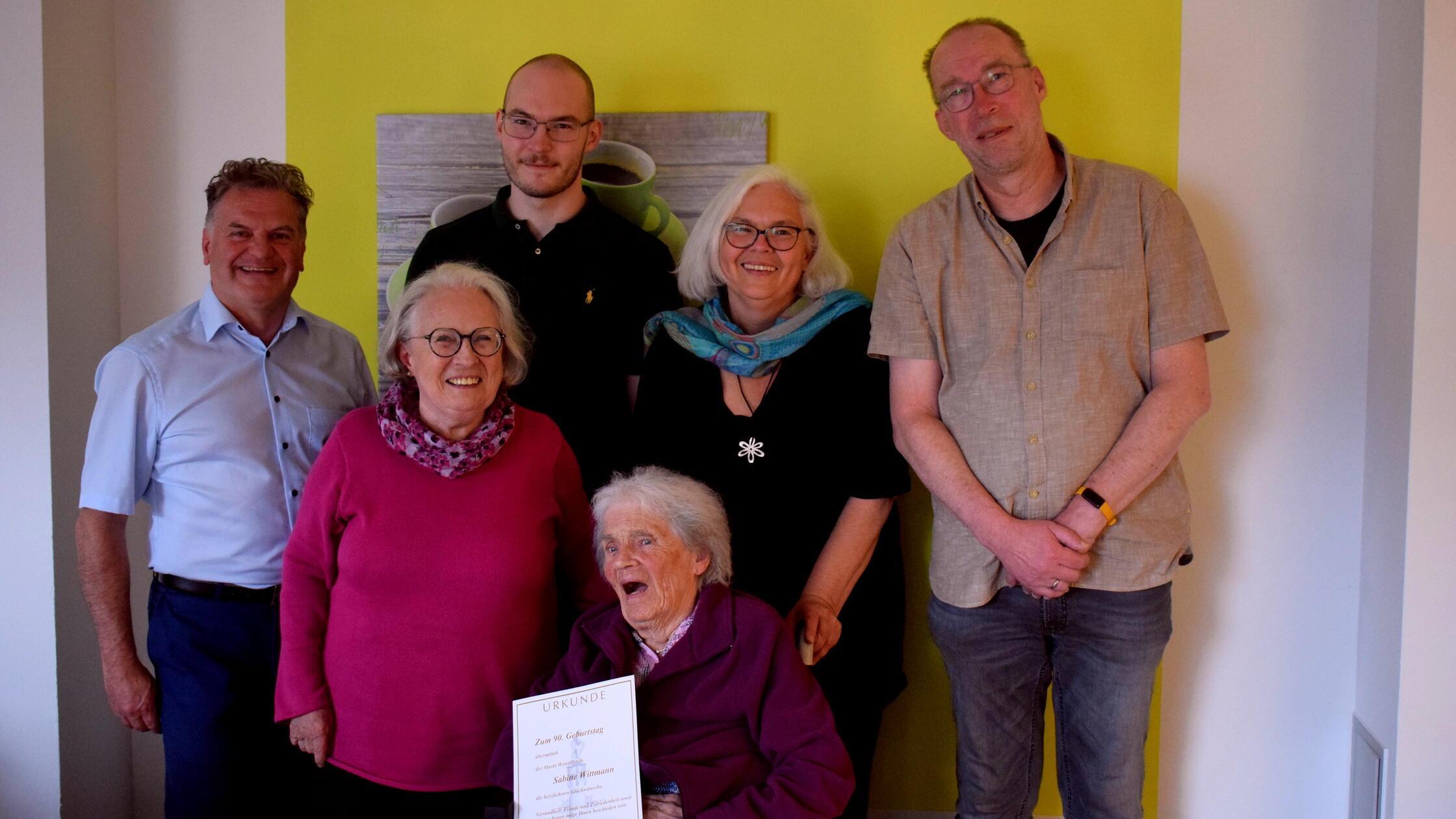 Sabine Wittmann aus Wendelstein feiert ihren 90. Geburtstag: Dieses ...