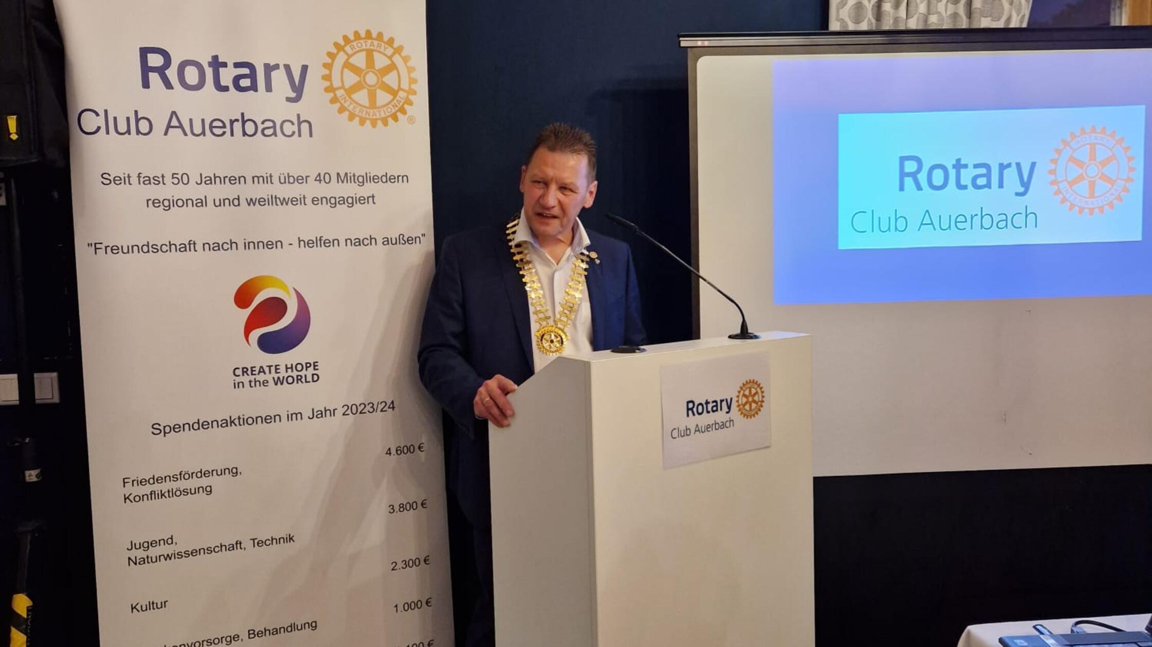Von Wundern und „50 Jahren Magie“: Der Rotary Club Auerbach hat einen ...