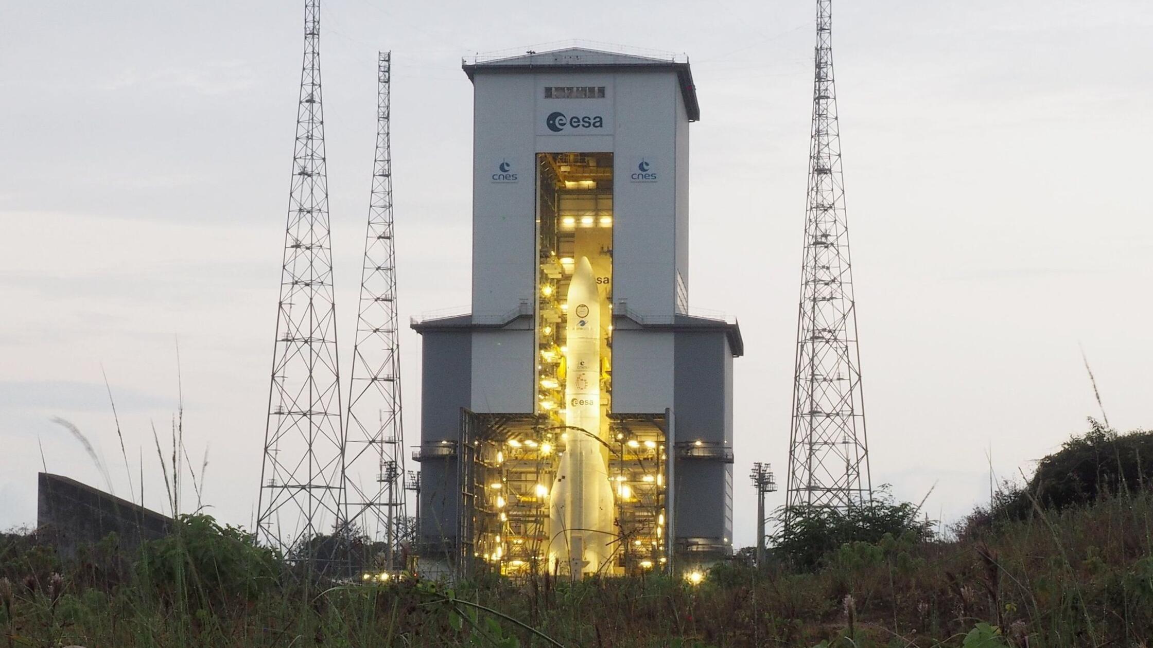 Raumfahrt-Fachleute vor Ariane-Start zuversichtlich