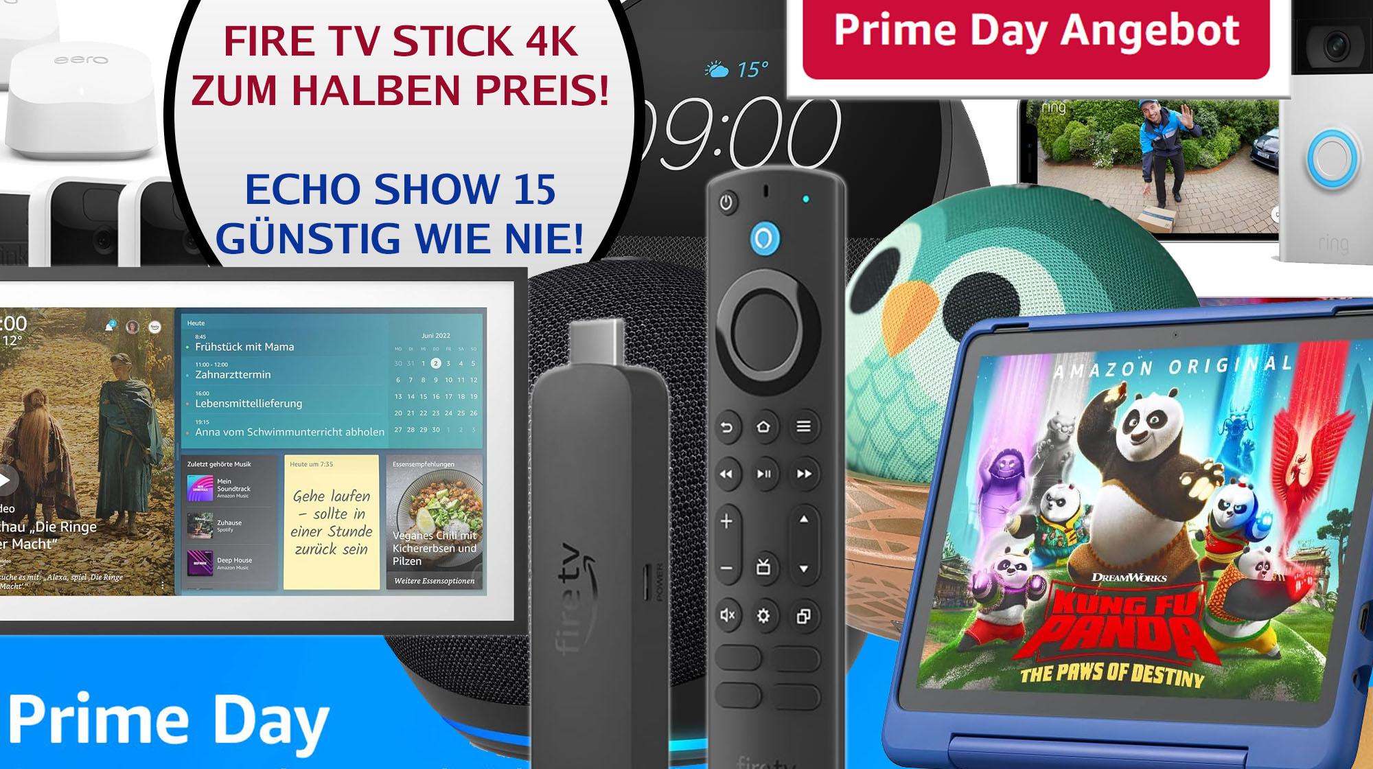 Nur noch heute? Bis 64% Prime-Day-Rabatte auf Amazon Alexa: Fire TV ...