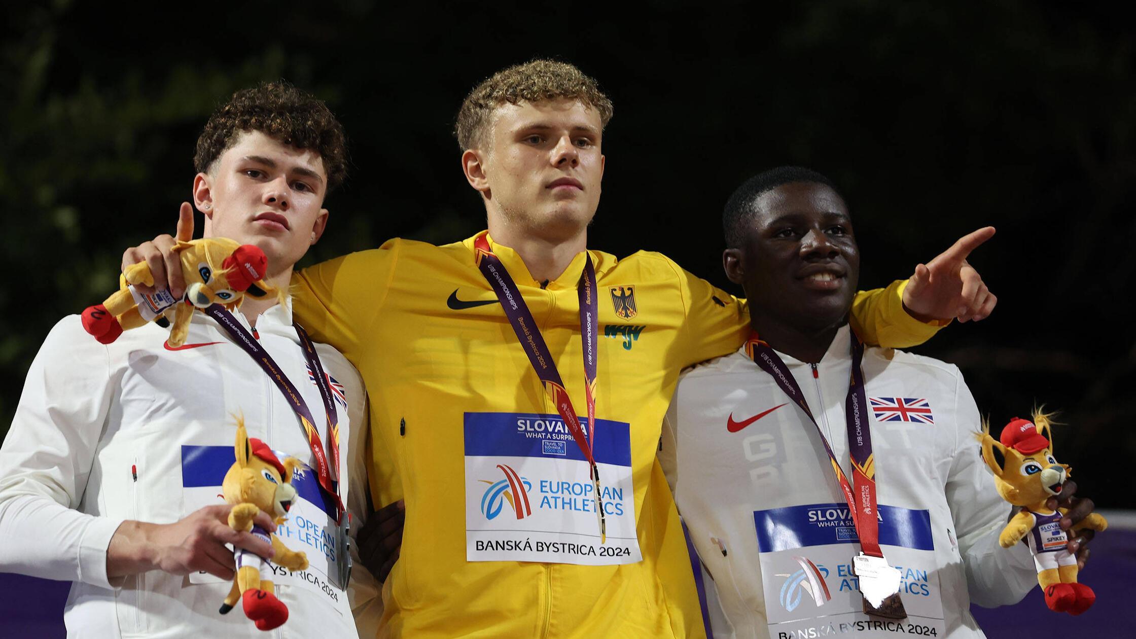 Der Leichtathlet Jakob Kemminer vom TSV Ochenbruck ist Europas ...