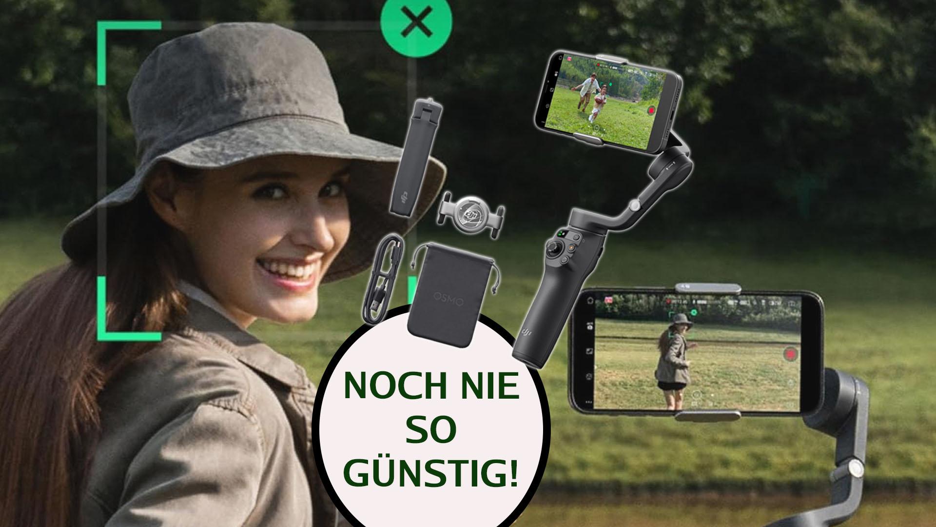 Perfekte Handy-Aufnahmen: DJI Osmo Mobile 6 Gimbal-Stabilisator mit ...
