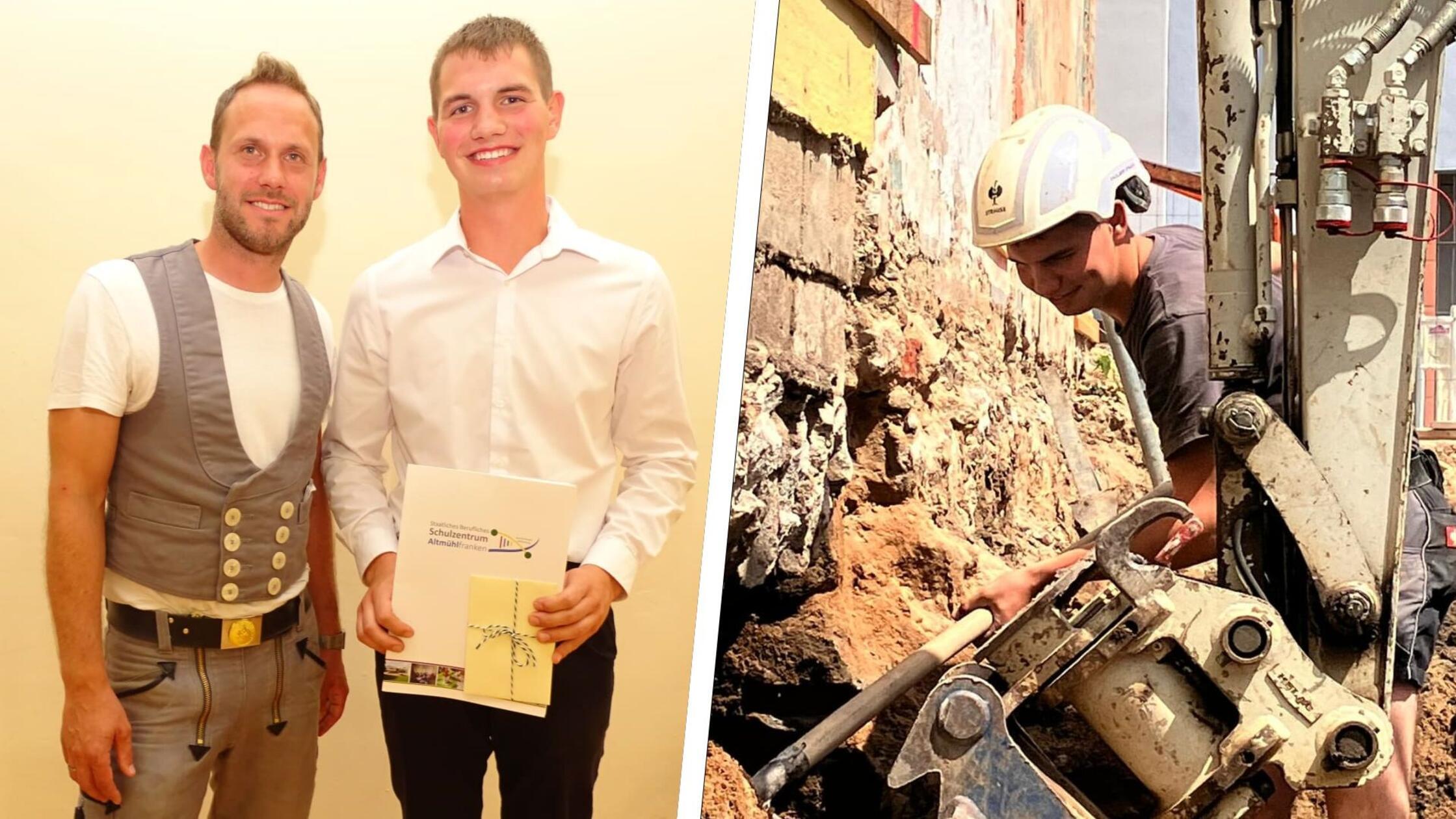 Immer die Traumnote 1,0: Gredinger Nachwuchs-Maurer Bastian Eisenhofer ...