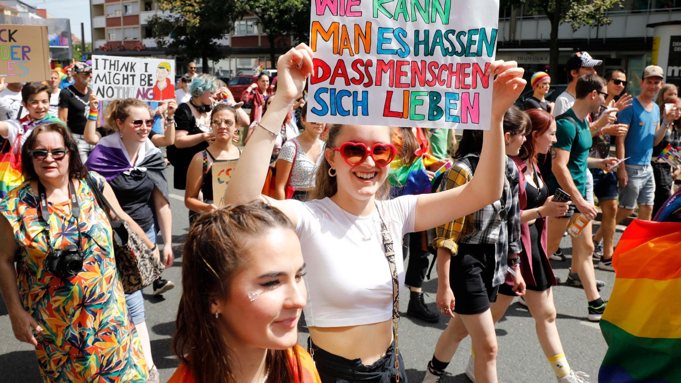 CSD in Nürnberg am 3. und 4. August 2024 - Beginn, Wegstrecke und Programm