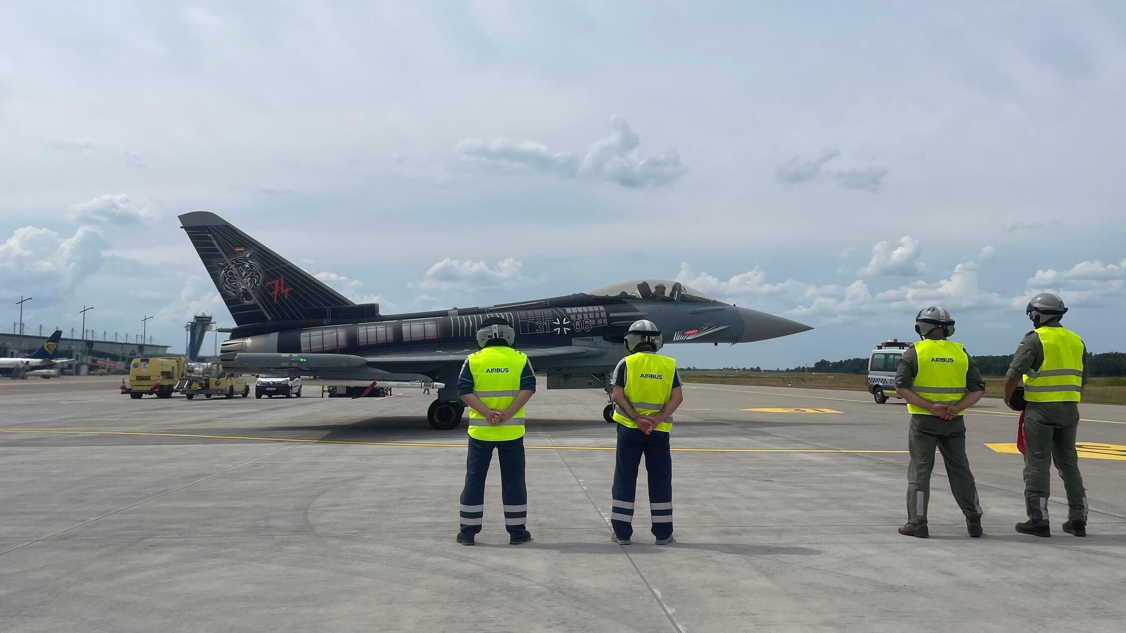Mit 160.000 PS durchstarten: Warum ein Eurofighter-Pilot am Nürnberger ...