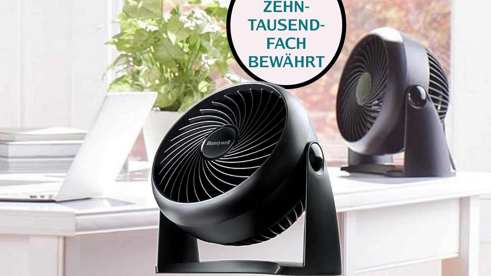 Effektive Abkühlung zum Sparpreis! Kräftiger Tischventilator Honeywell ...