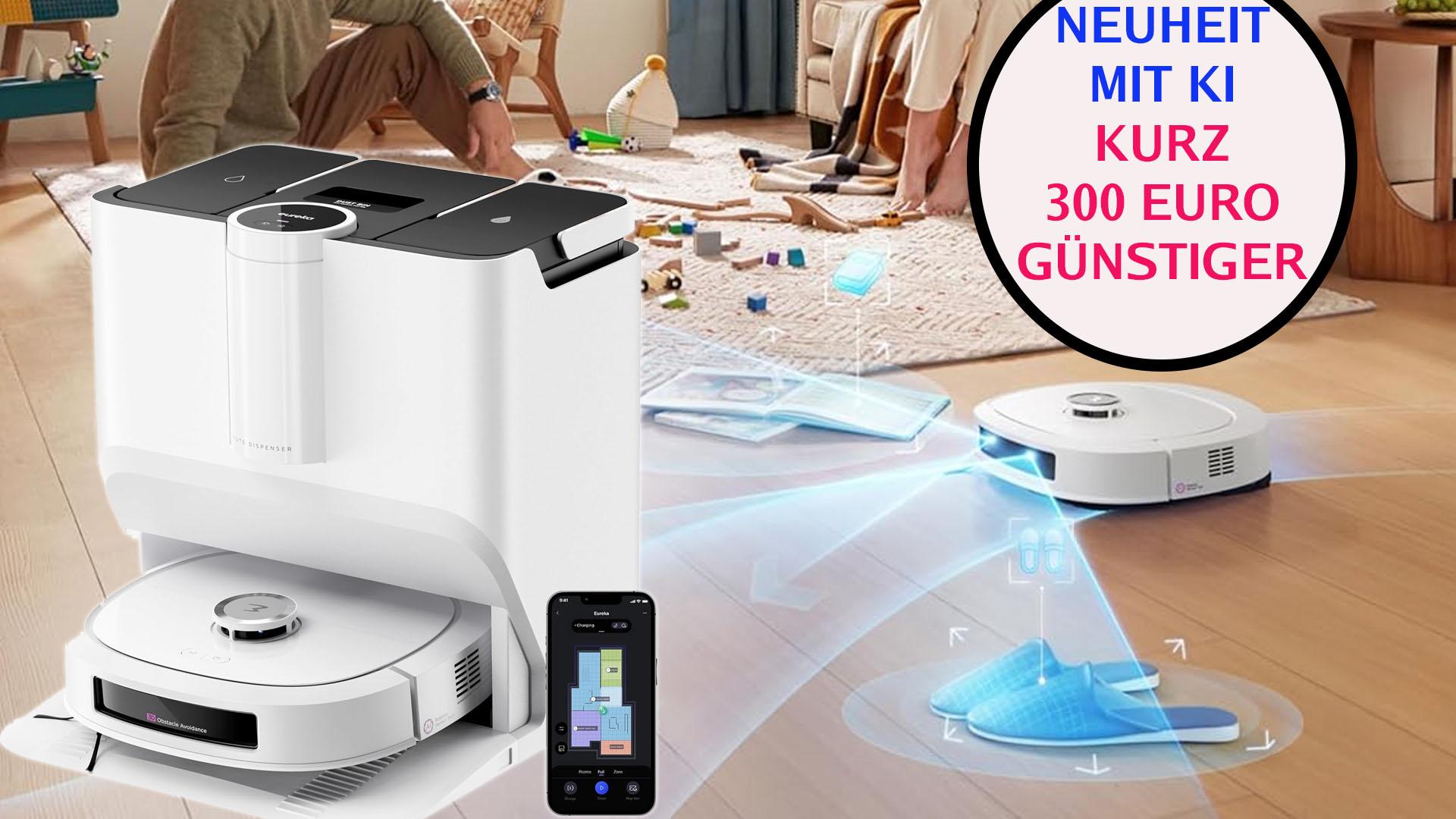 KI-Neuheit Alternative zu Roborock S8 Pro Ultra? All-in-One-Saugroboter ...