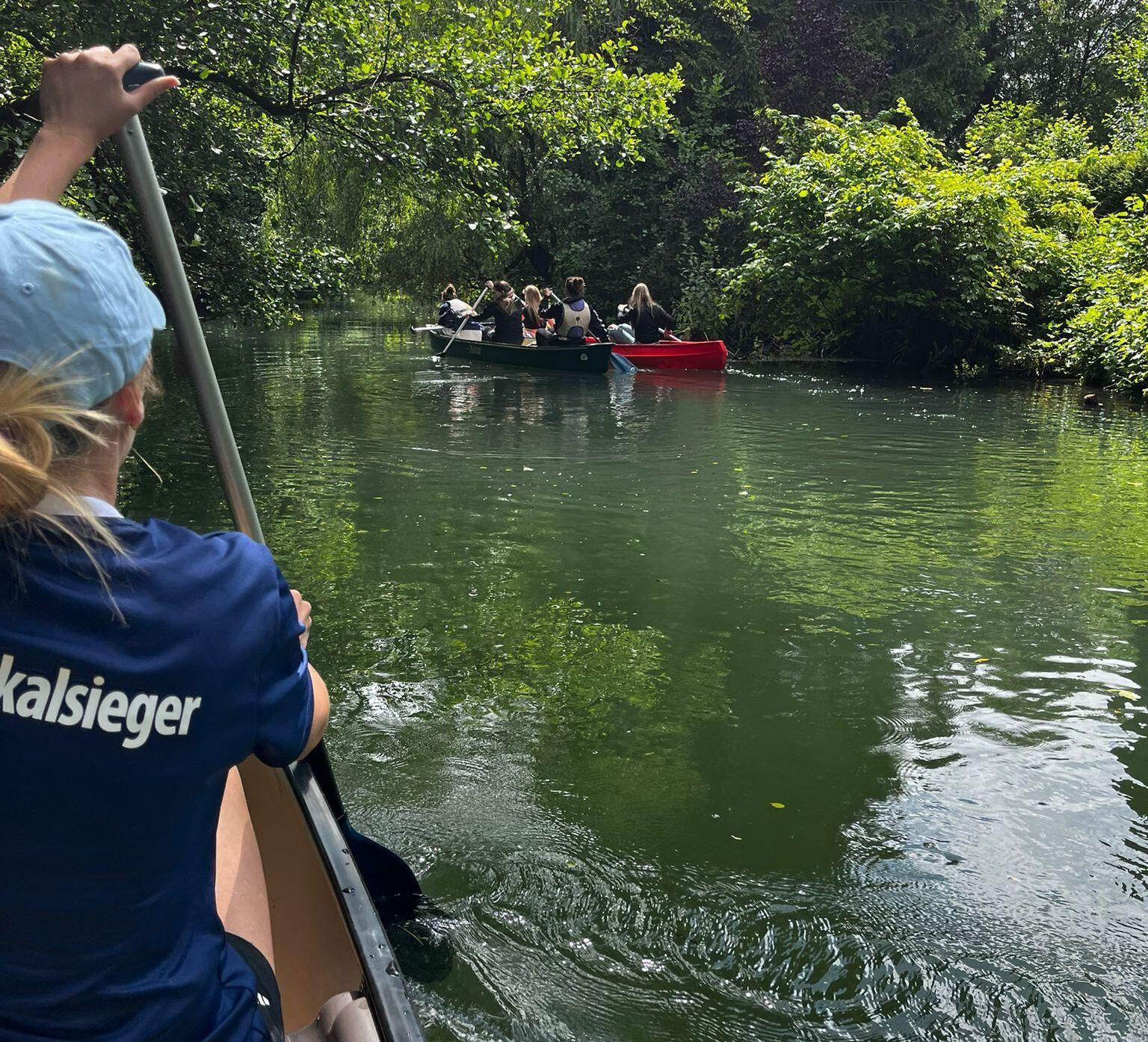 Ausflugstipp im Sommer: Paddeln auf der Pegnitz im Nürnberger Land