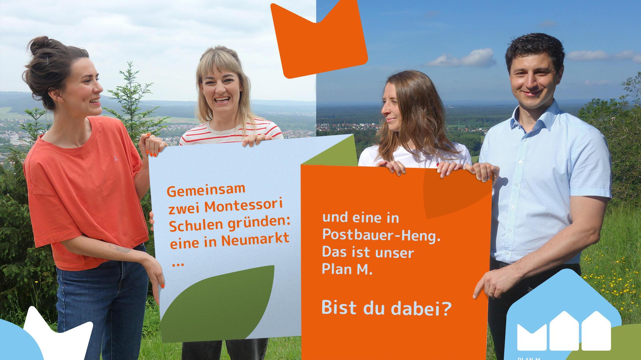 Plan M: Zwei Montessori Schulen sollen schon bald in Neumarkt entstehen