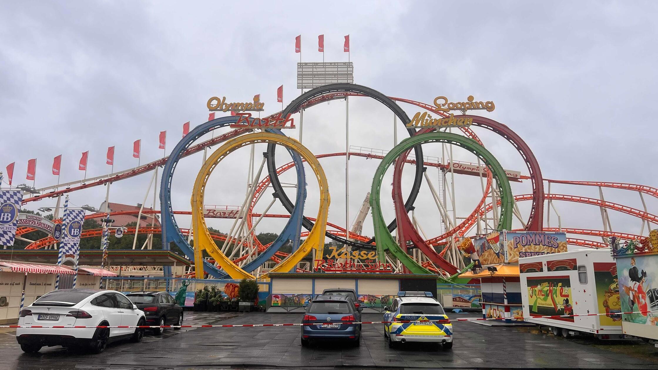 Bei Testfahrt: Achterbahn-Unfall in Bayern - ein Mann stirbt