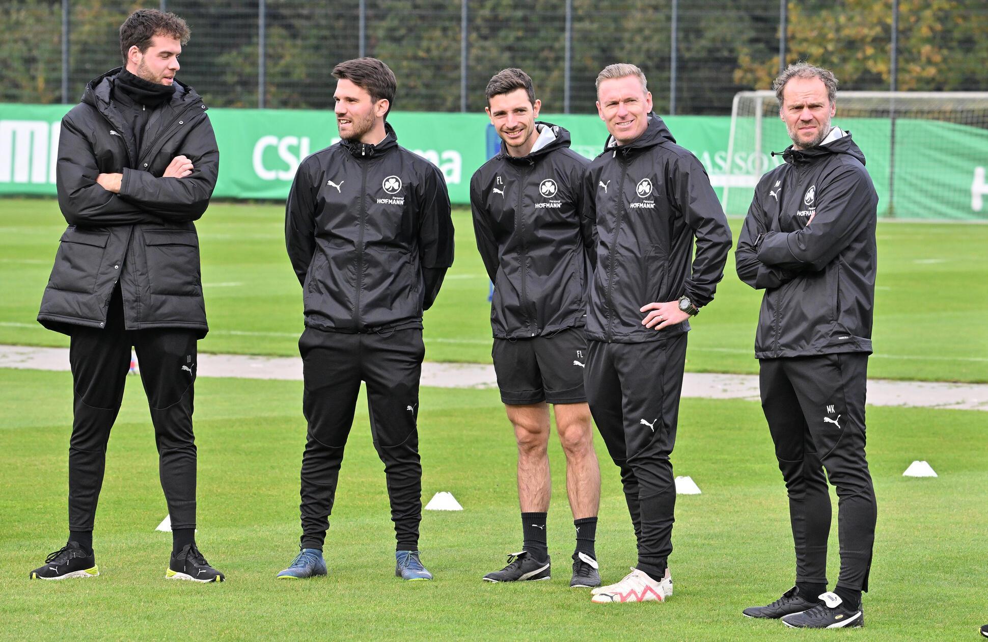 Nach dem Beben: So lief das erste Training unter Leo Haas beim Kleeblatt