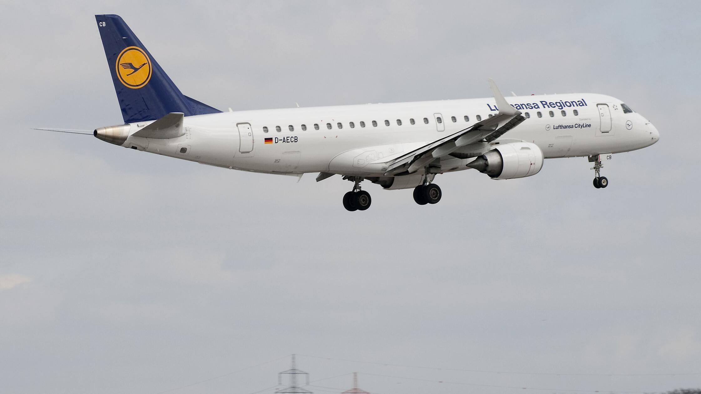 Bye Bye: Lufthansa zieht ihre Embraer 190 am Flughafen Nürnberg ab