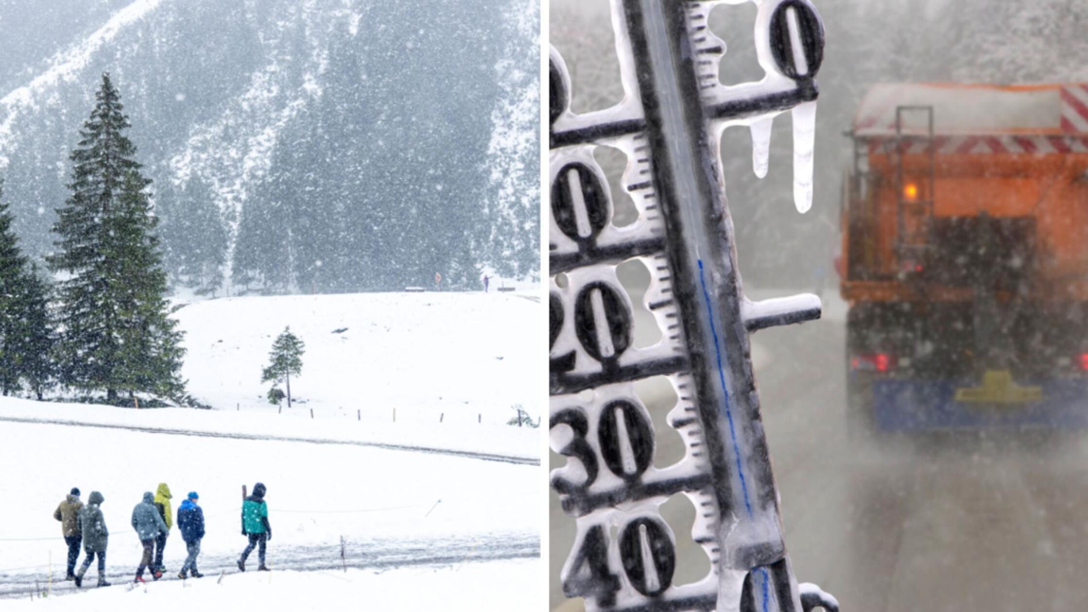 Jetzt Wintereinbruch in Bayern? DWD kündigt ersten Schnee an - das ...