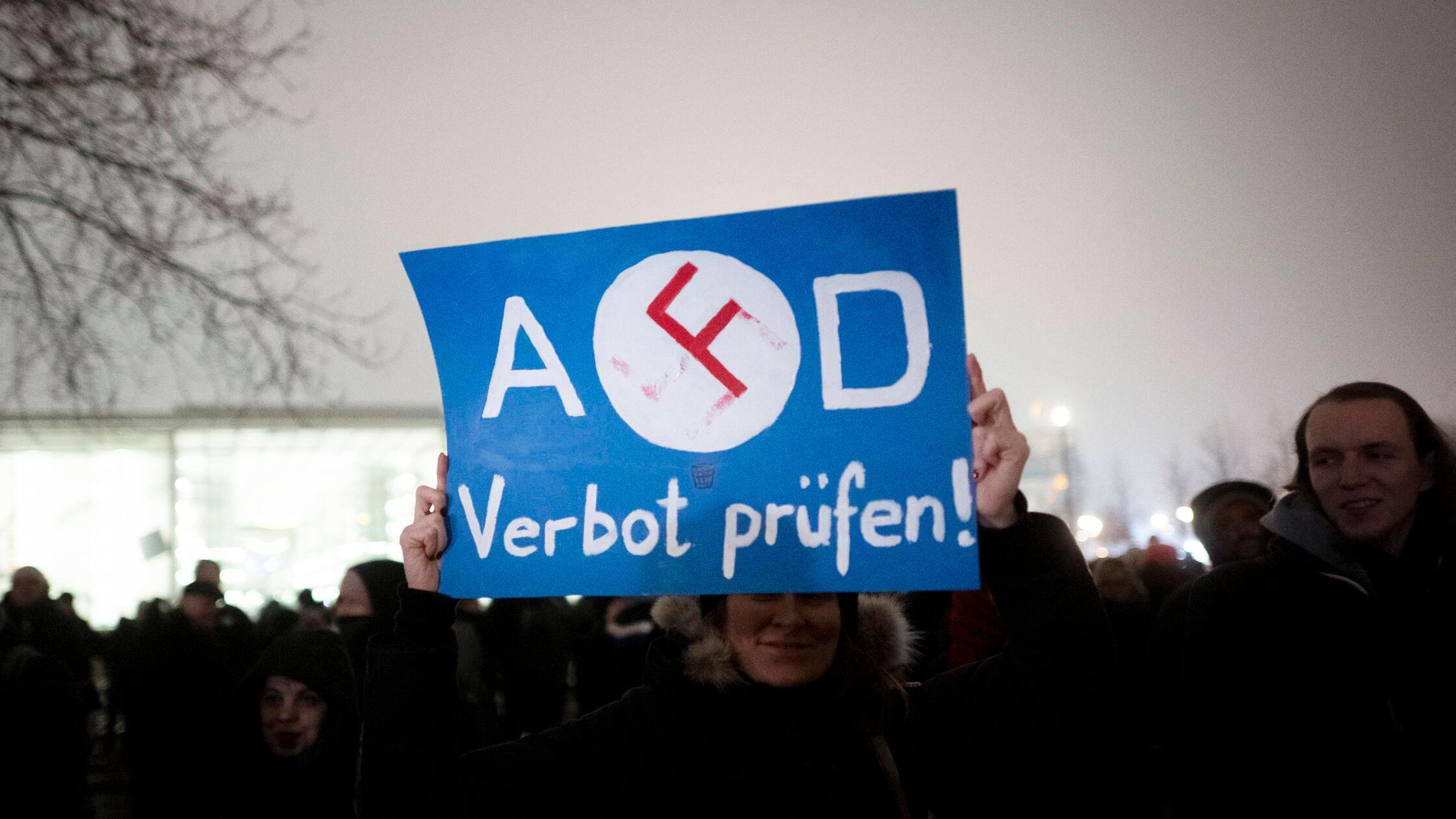 Antrag auf AfD-Verbot im Bundestag eingereicht - von mehr als 100 ...