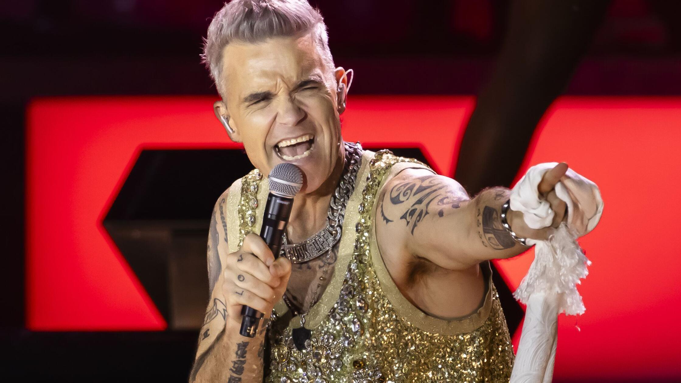 Ab heute gibt es die Tickets: Robbie Williams geht 2025 auf Deutschland ...