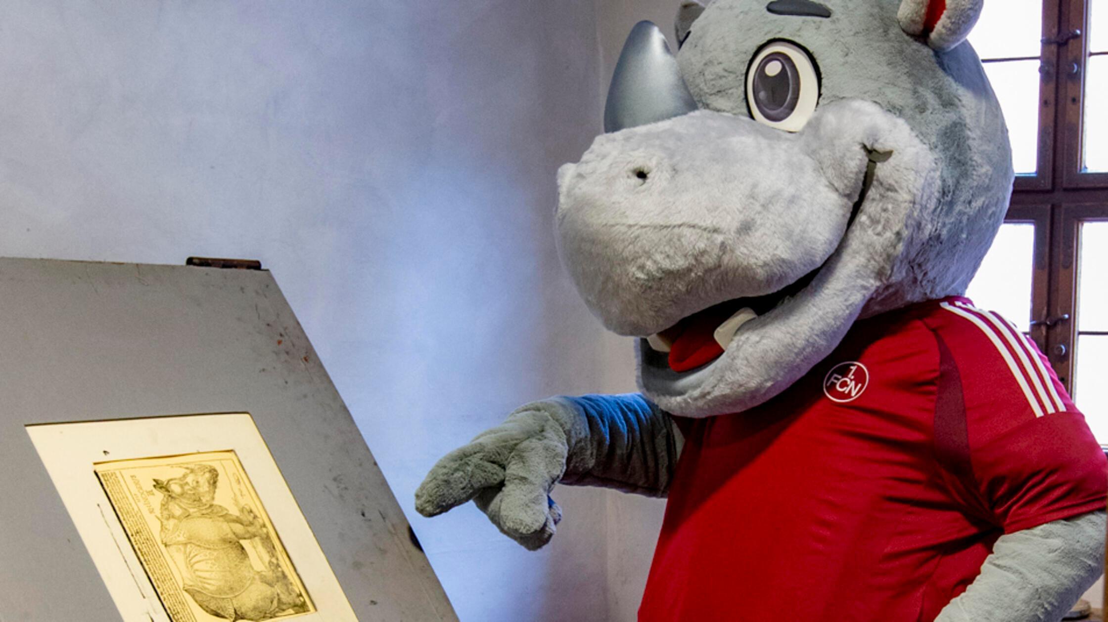Das haben der 1. FC Nürnberg und Dürer gemeinsam: Das neue Maskottchen ...