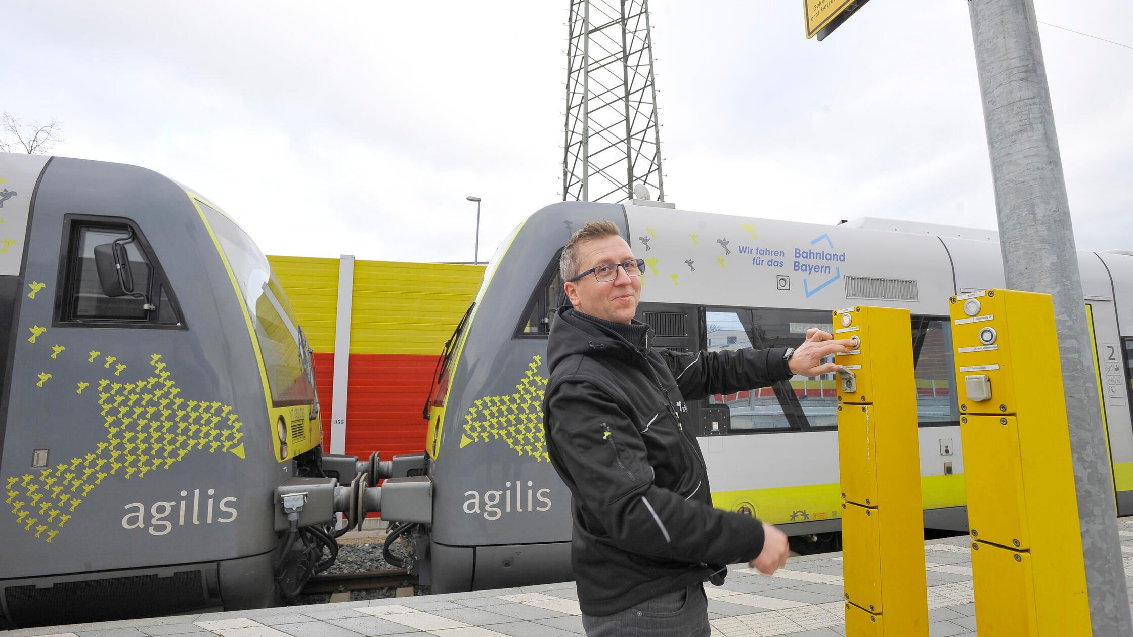 Agilis-Zug hält am Bahnhof Forchheim künftig an anderer Stelle: Pendler ...