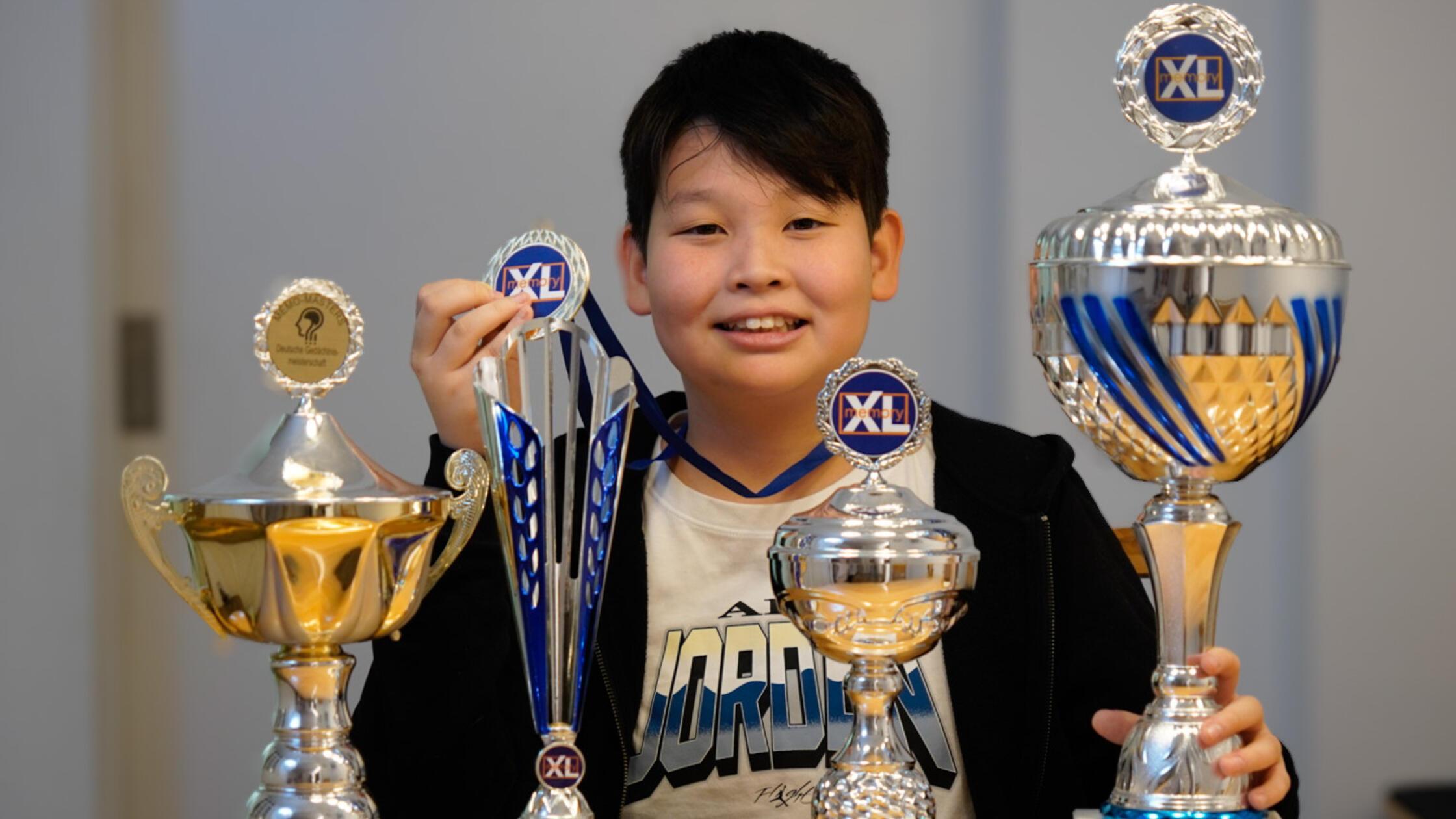 Erkhet Batbold vom Wendelsteiner Gymnasium ist mit elf Jahren Deutscher ...