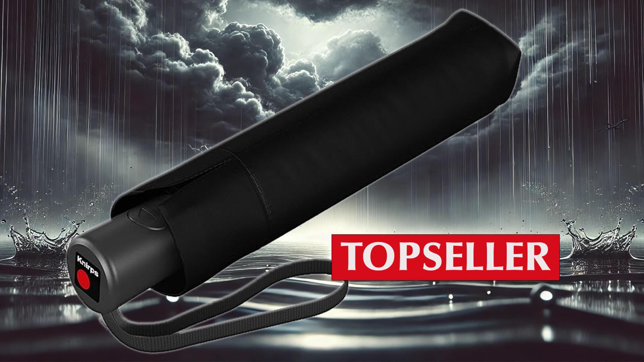 Jeder will gerade einen sturmsicheren Schirm! Dies ist der ...