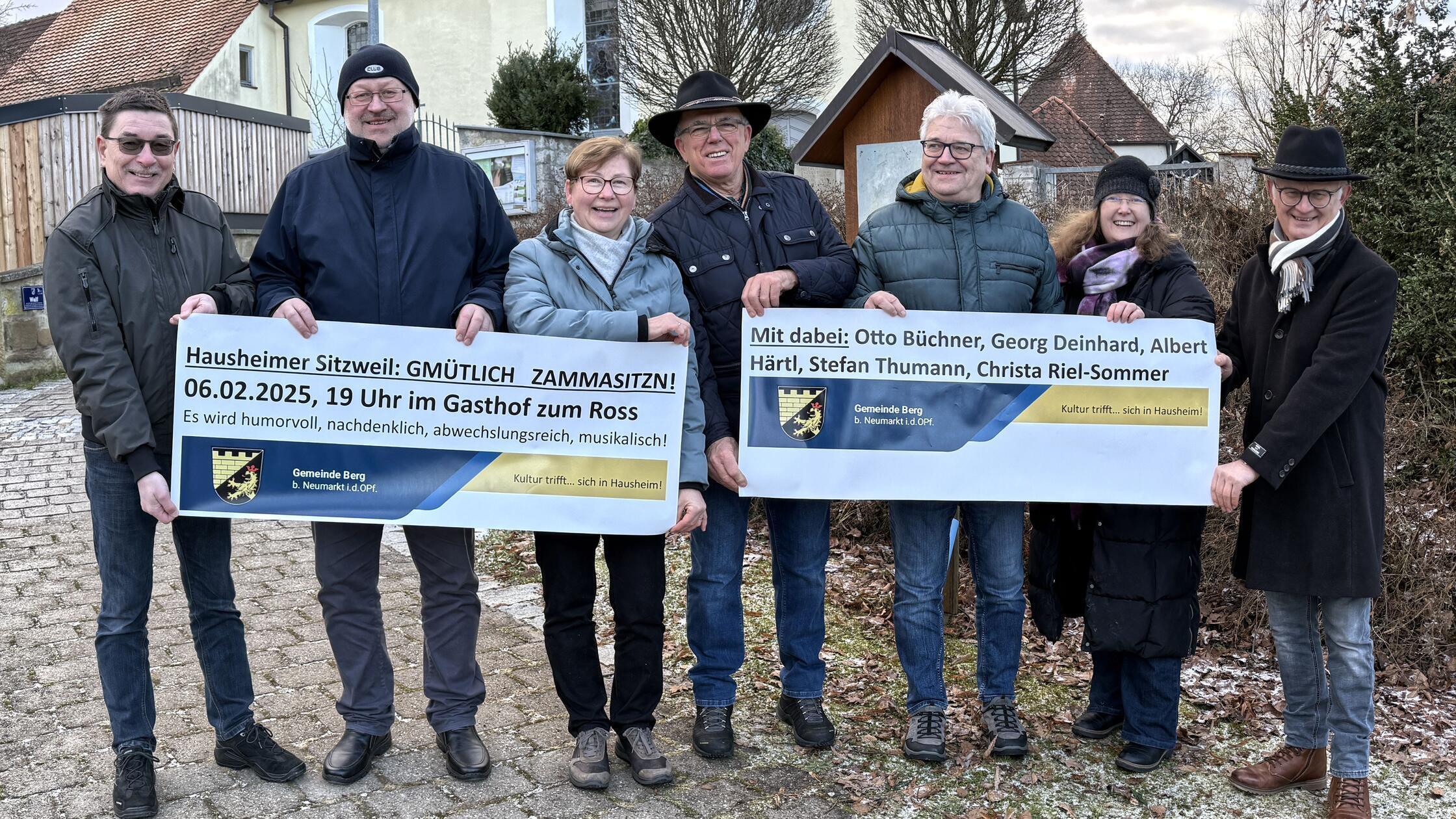 Hausheimer Sitzweil präsentiert Mundart und Musik im Gasthof „Zum Ross“