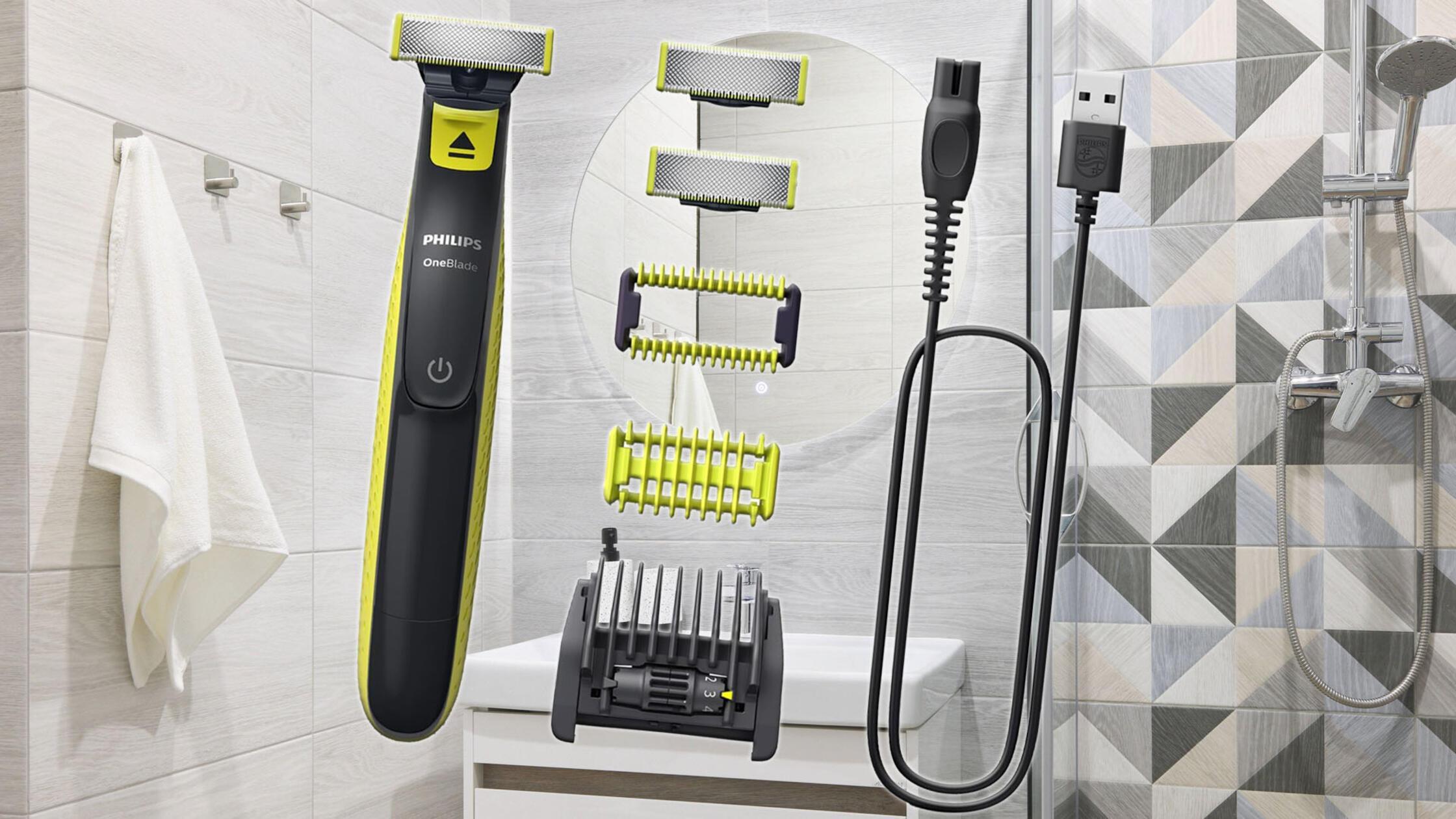 Elektrorasierer von Braun ausgestochen: Bartschneider Philips OneBlade ...