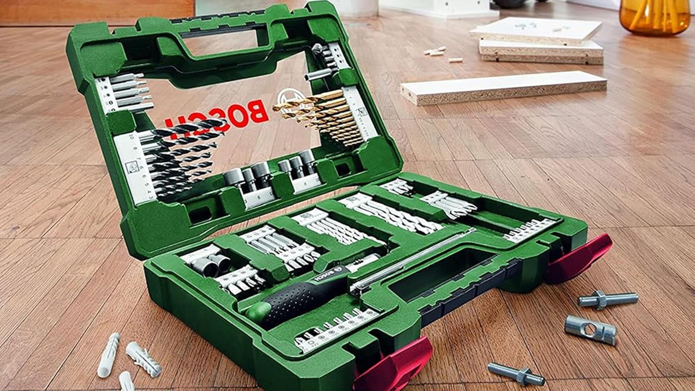 Obi hat hier keine Chance: Amazon haut 91-tlg. Bosch Bohrer- & Bit-Set ...