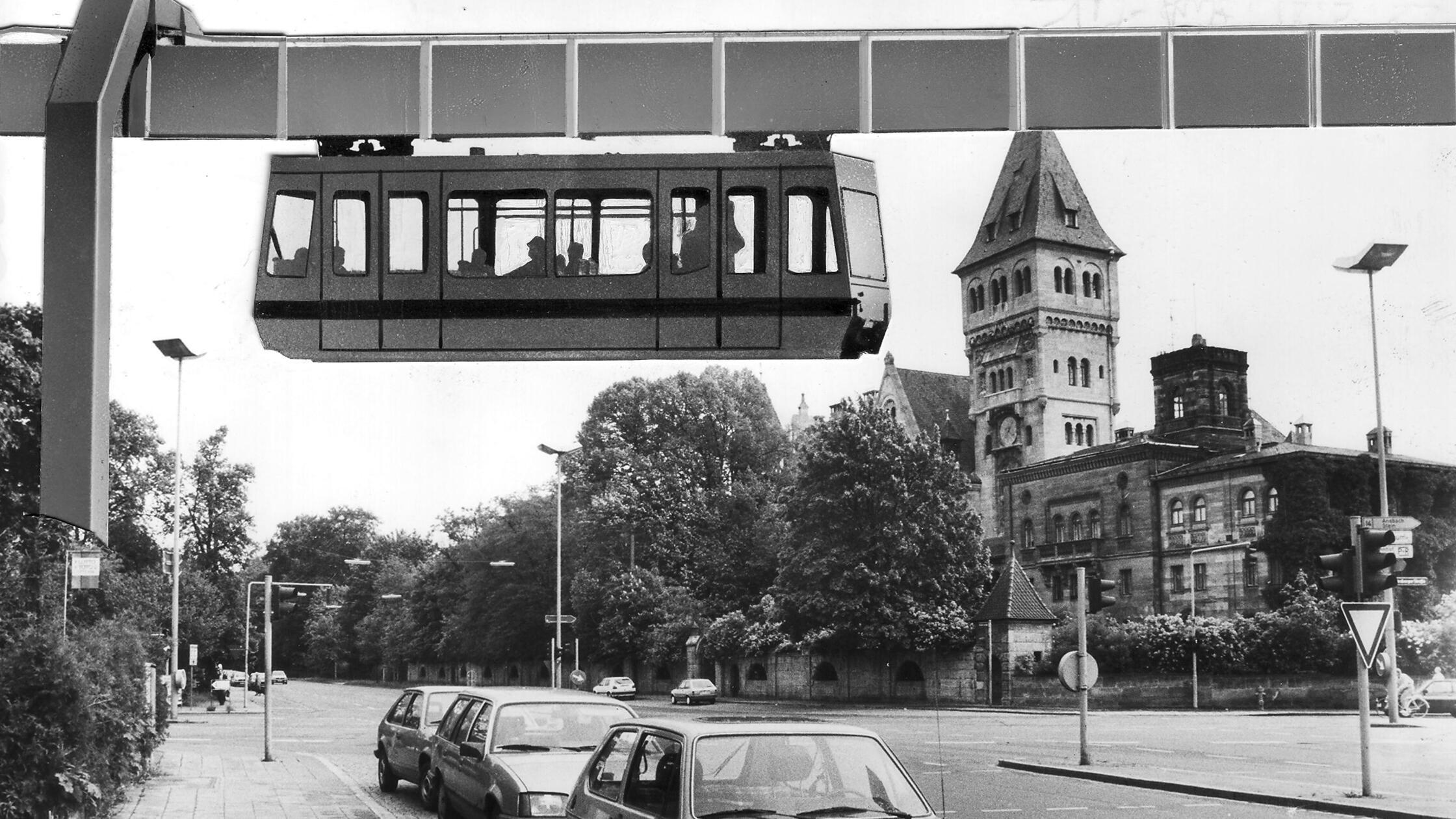 Die Idee für eine Magnetschwebebahn in Nürnberg ist nicht neu