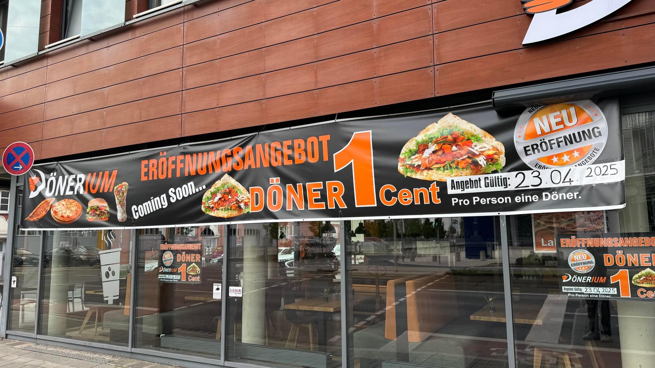 Nur diesen Mittwoch: „Dönerium“ in Nürnberg lockt zur Eröffnung mit ...