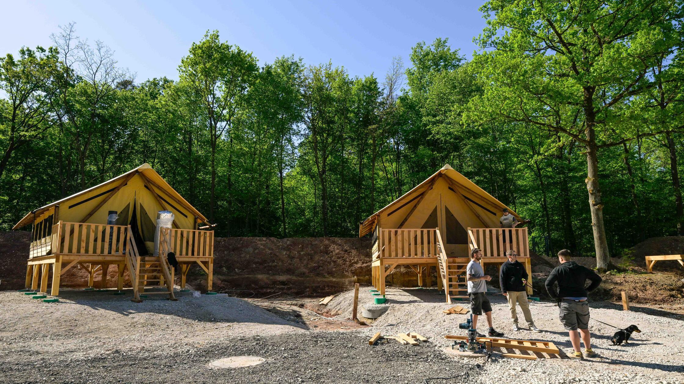 Beim Freizeitpark Schloss Thurn: Dieser Campingplatz wird einer der ...