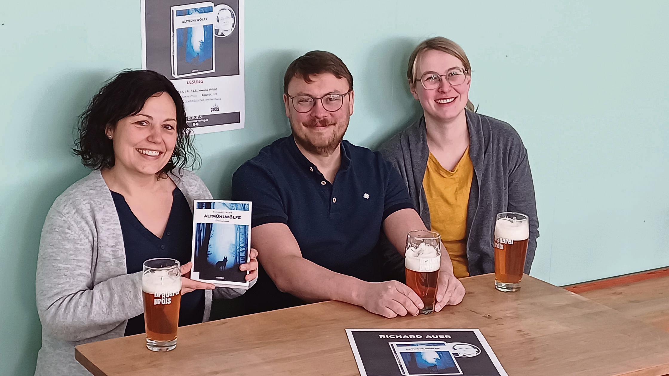 Richard Auer liest aus seinem neuen Buch „Altmühlwölfe“ in der ...