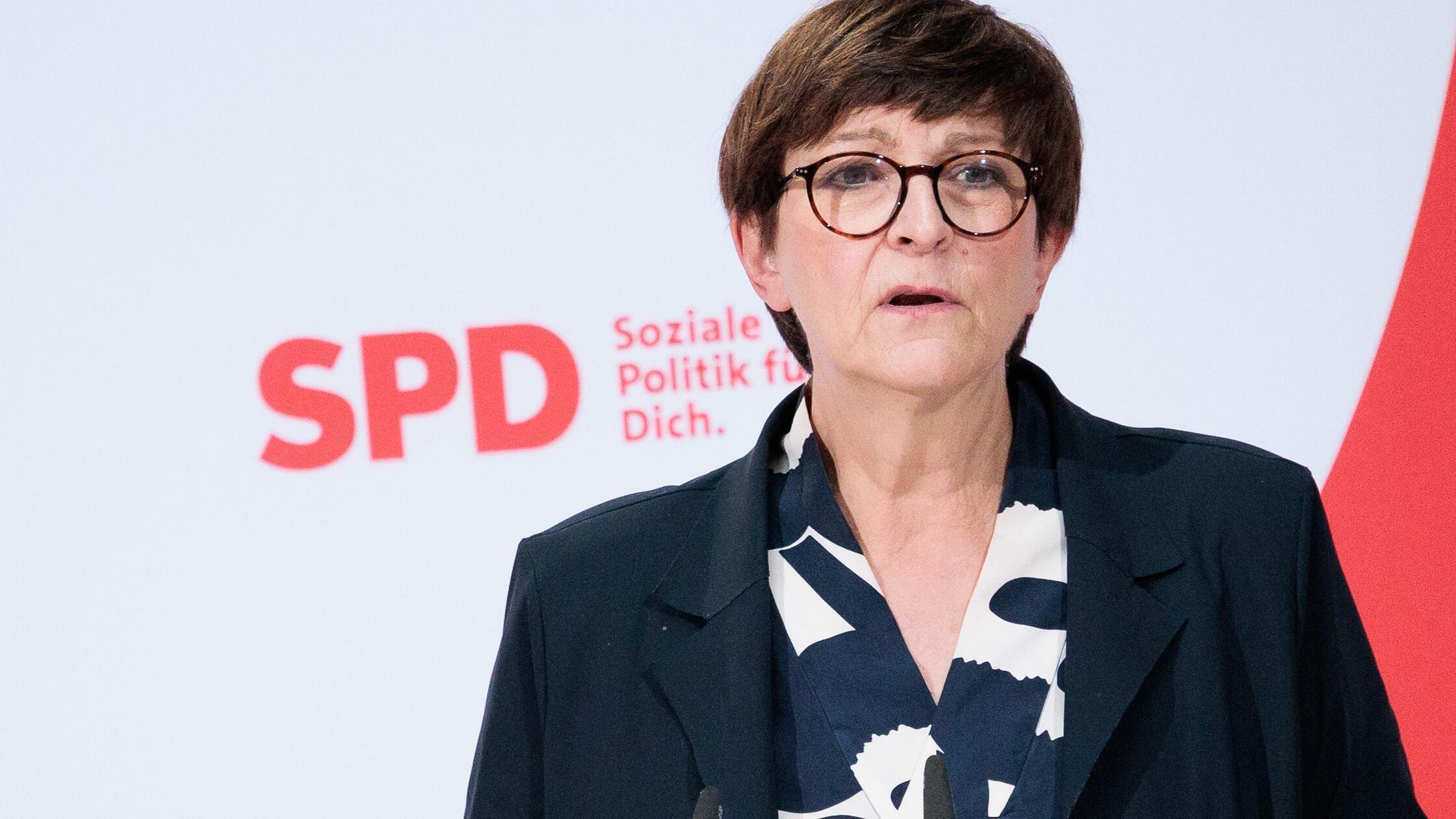 SPD-Chefin Esken tritt nicht mehr zur Wiederwahl an