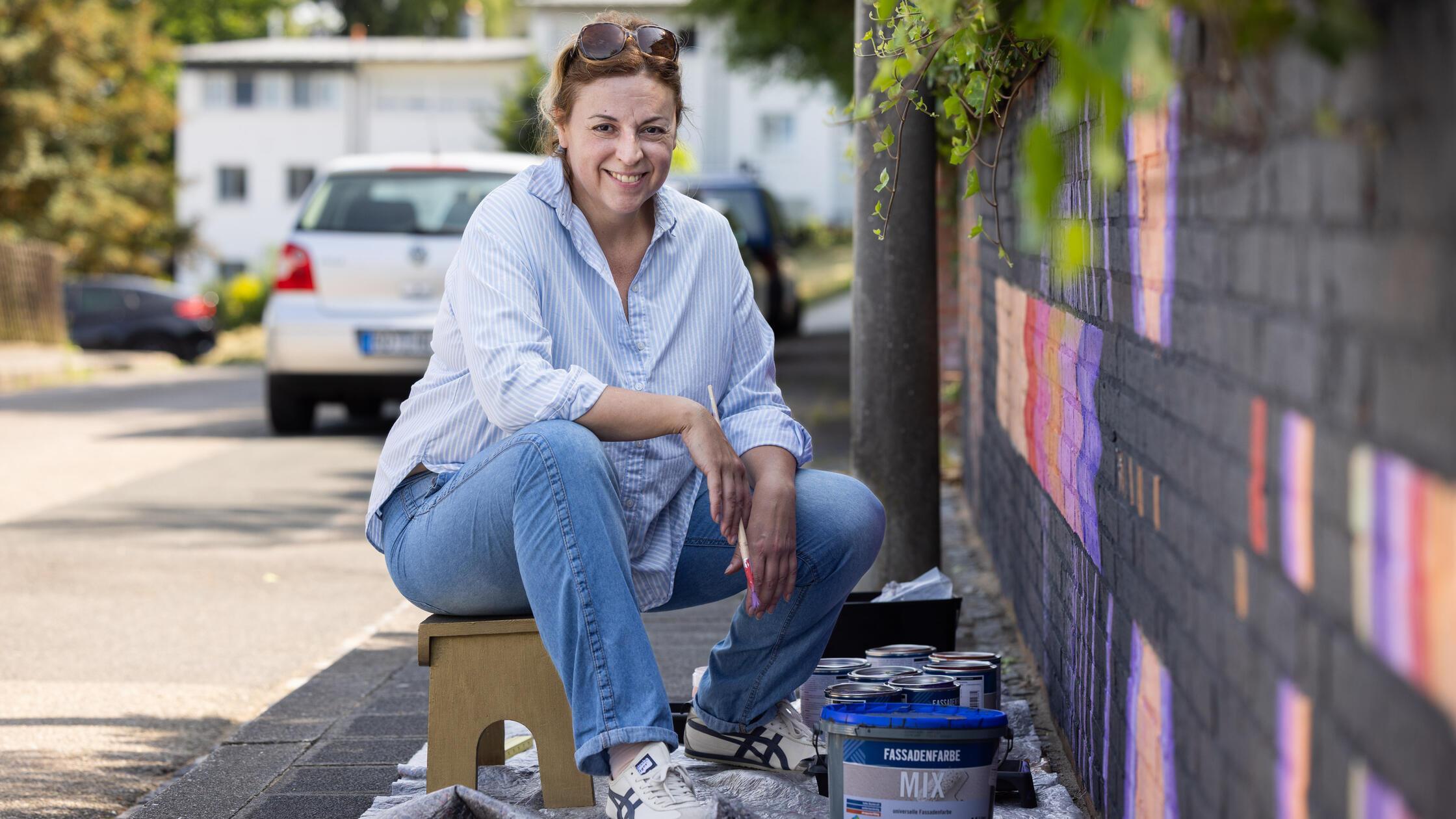 Kunst in Fürth-Vach: Frei Luft Galerie zeigt farbenfrohe Wandkunst von ...