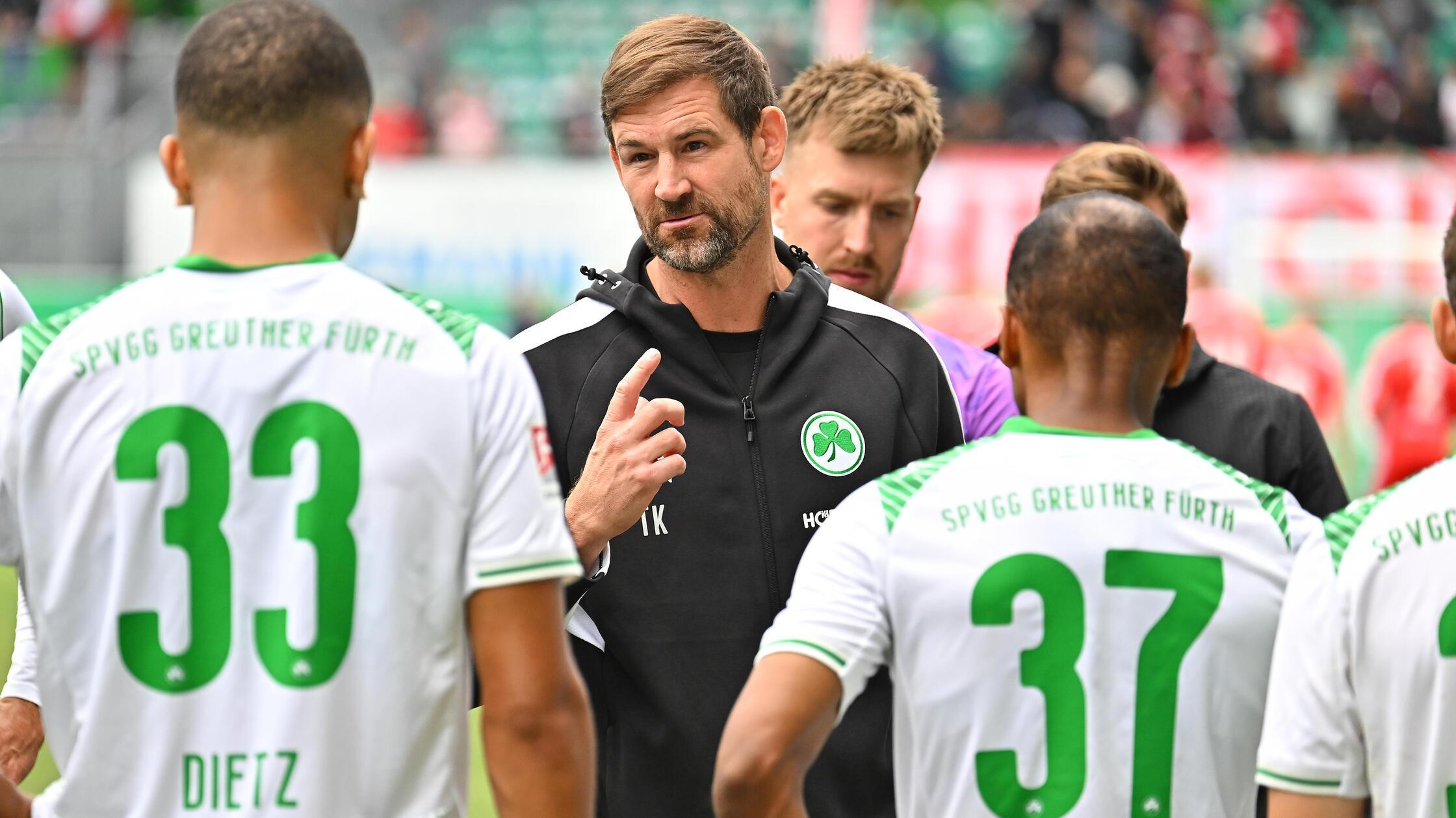 Das hat Thomas Kleine mit der SpVgg Greuther Fürth im Trainingslager in ...