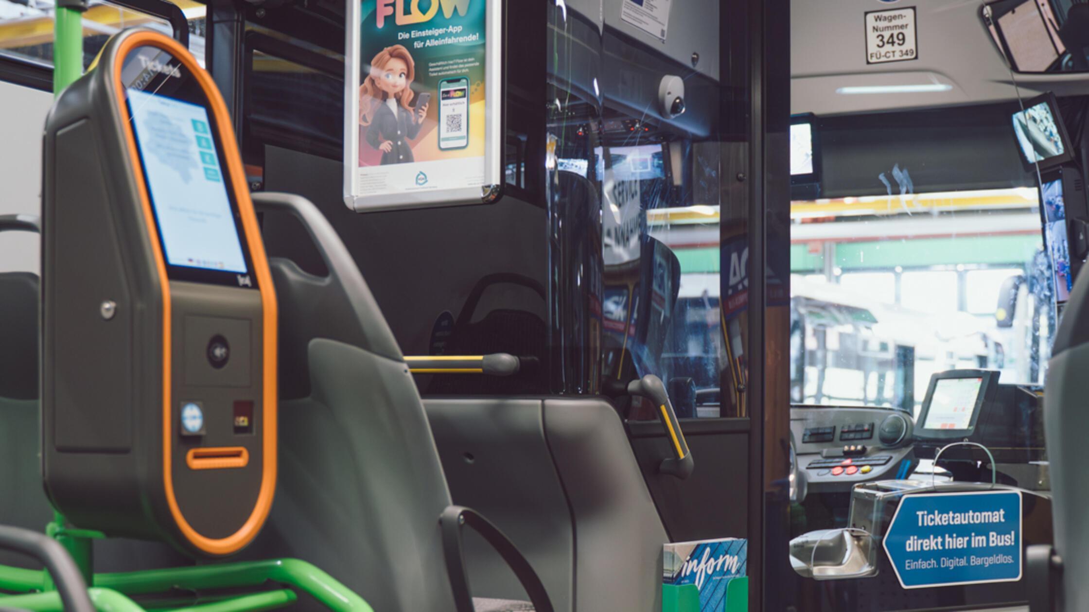 Mobile Ticketautomaten: In Fürther Bussen kann man bald nicht mehr mit ...