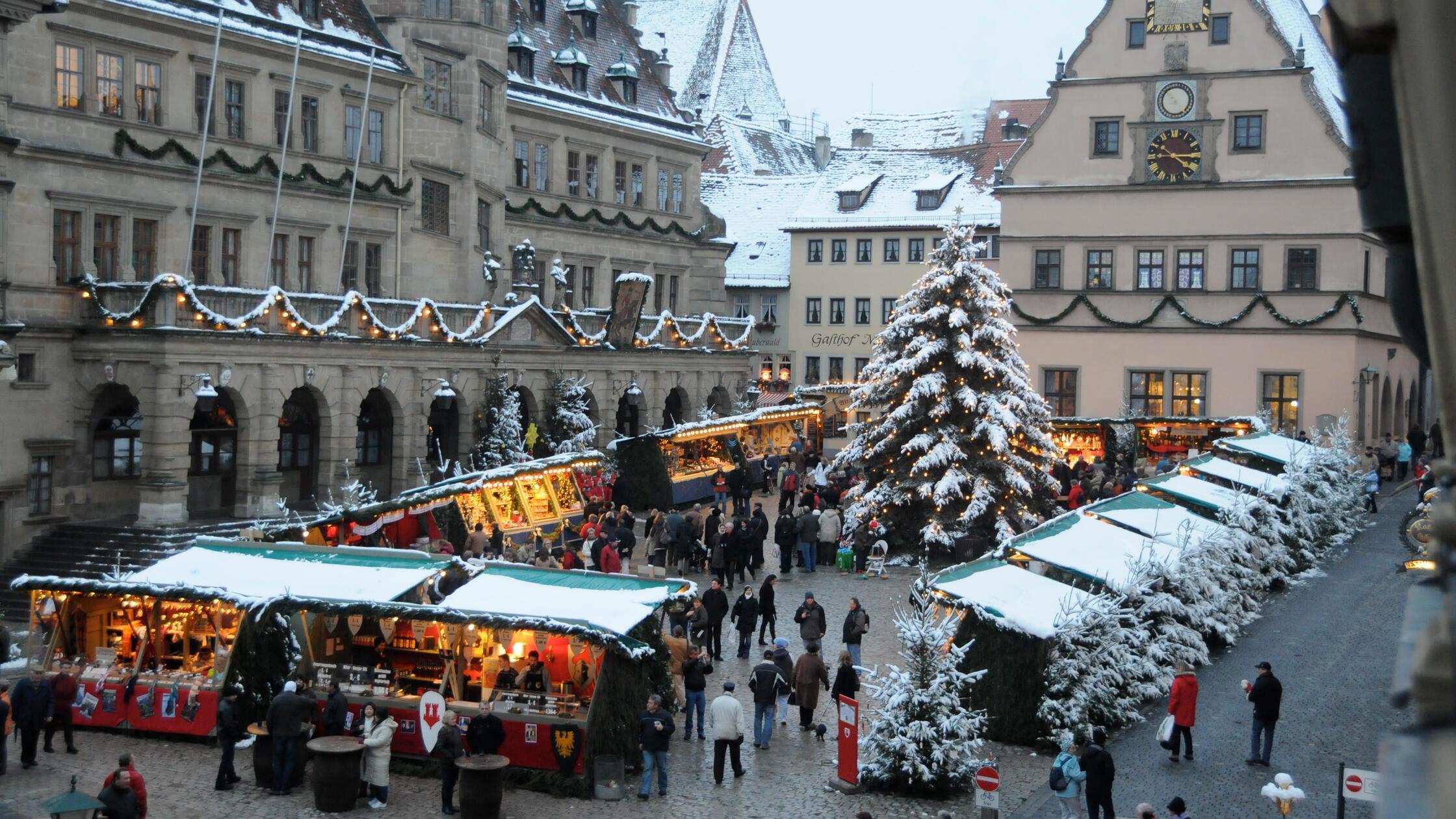 Weihnachtsmarkt in Rothenburg ob der Tauber 2025: Das ist zur ...