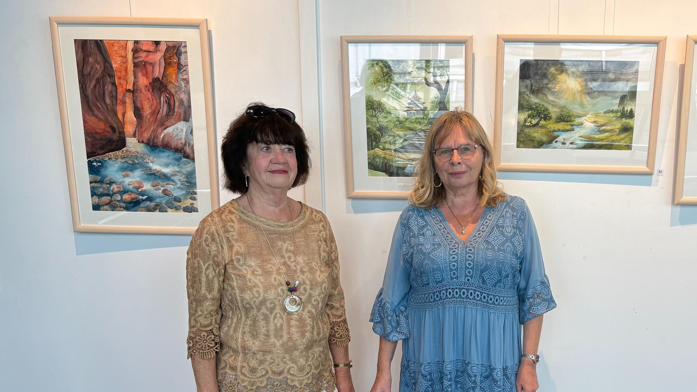Kunst in Neumarkt: Edith Jung und Angelika Fritzsche zeigen Werke in ...