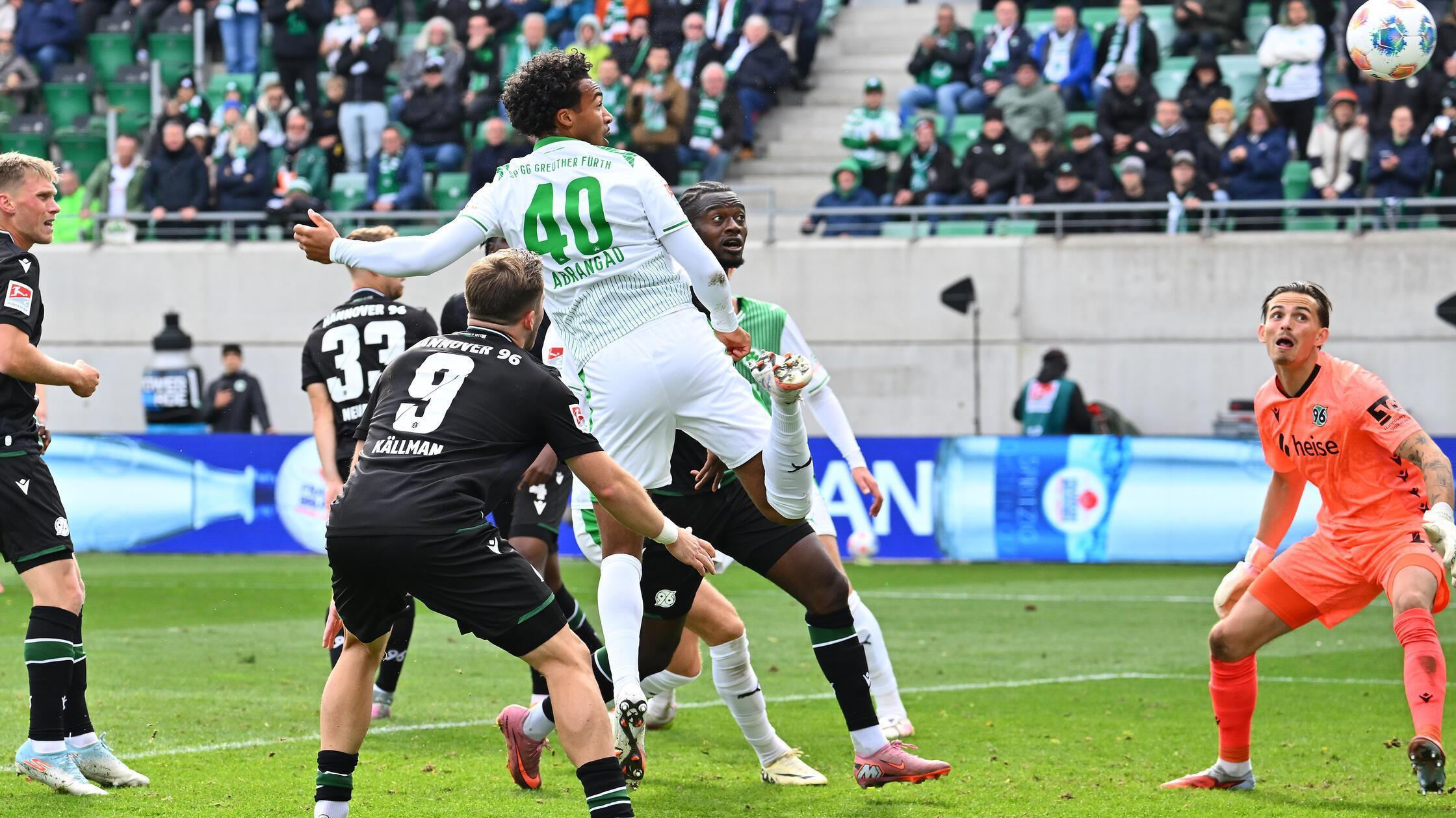 Abrangao trifft beim Profi-Debüt: SpVgg Greuther Fürth holt einen Punkt ...