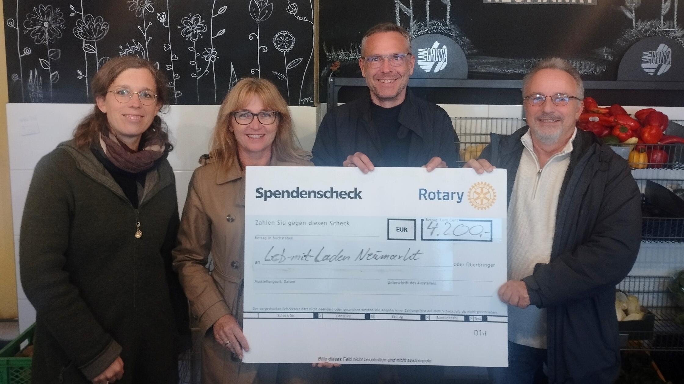 Rotary Club Neumarkt-Parsberg: Großzügige Spende unterstützt Leb-mit ...