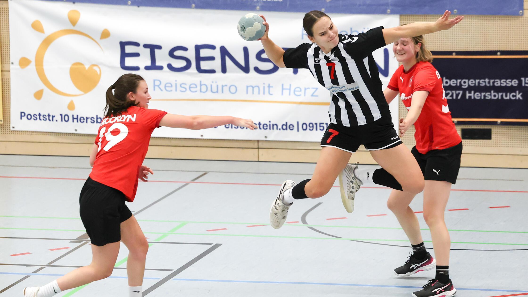 Handball: Damen des HC Hersbruck zaubern klaren Sieg auf die Platte der ...