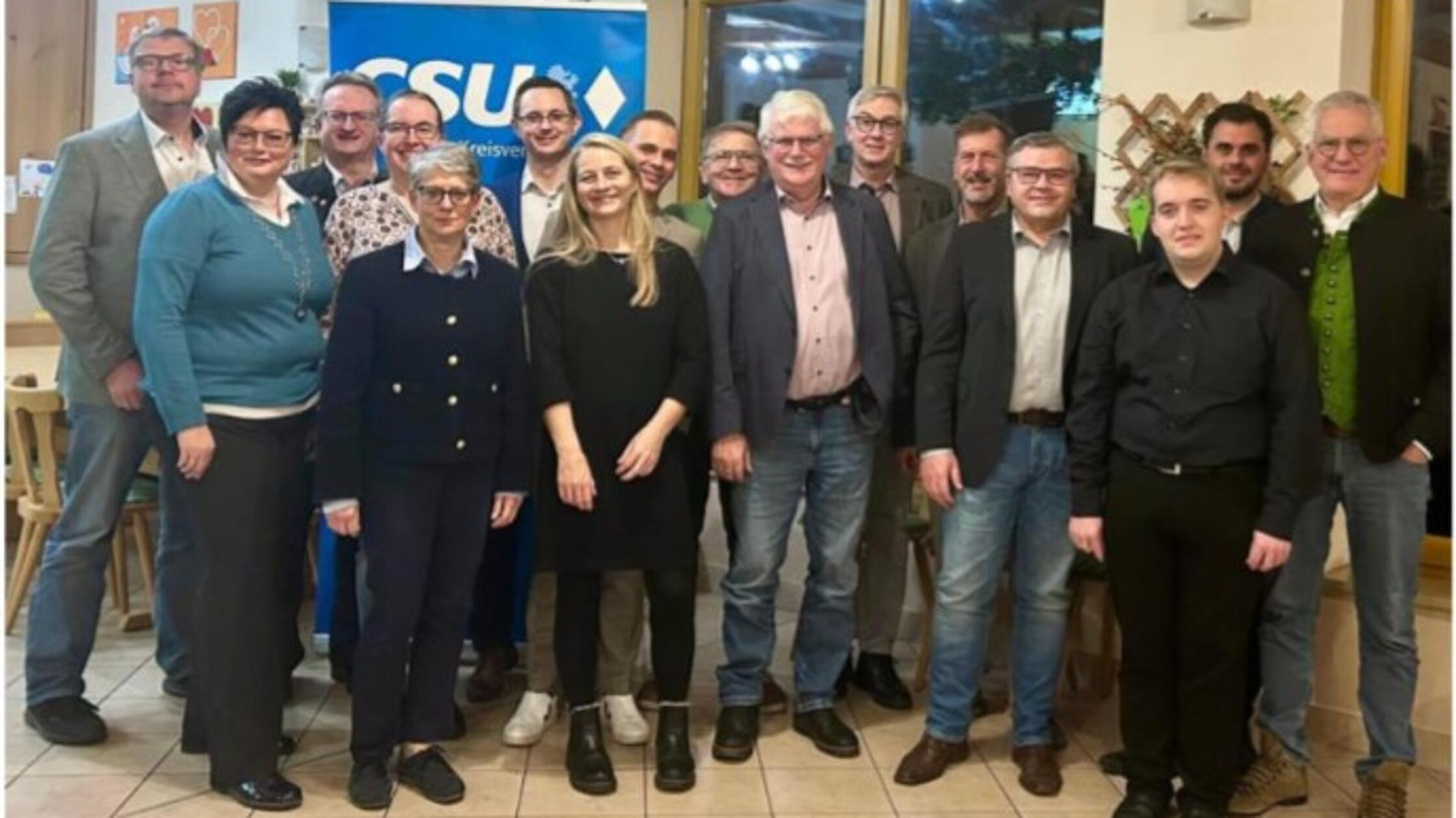 CSU Georgensgmünd stellt Liste für Kommunalwahl 2026 vor