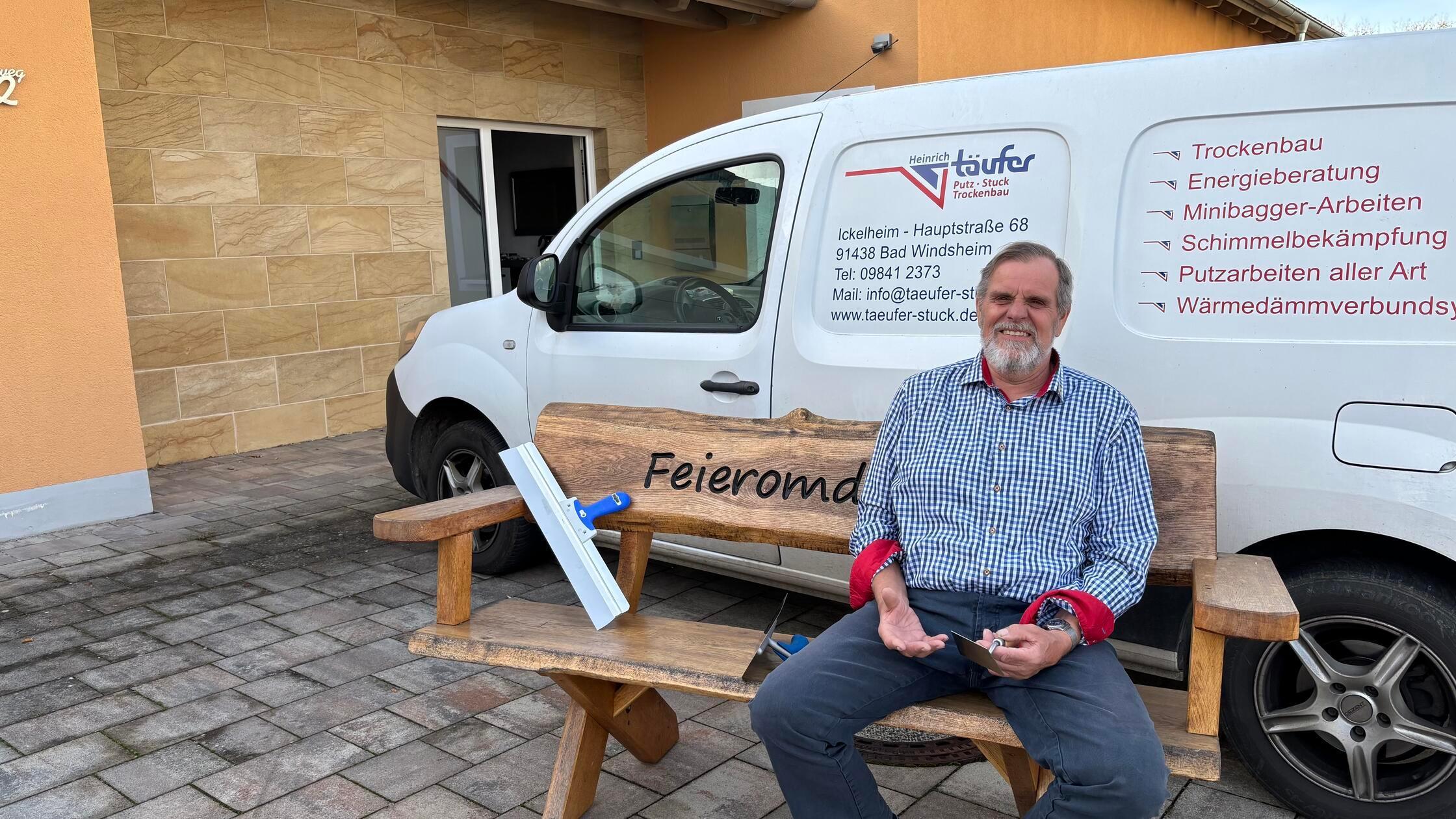 „Ich liebe den Beruf“: Stuckateur Richard Schauer aus Windsheim war 50 ...