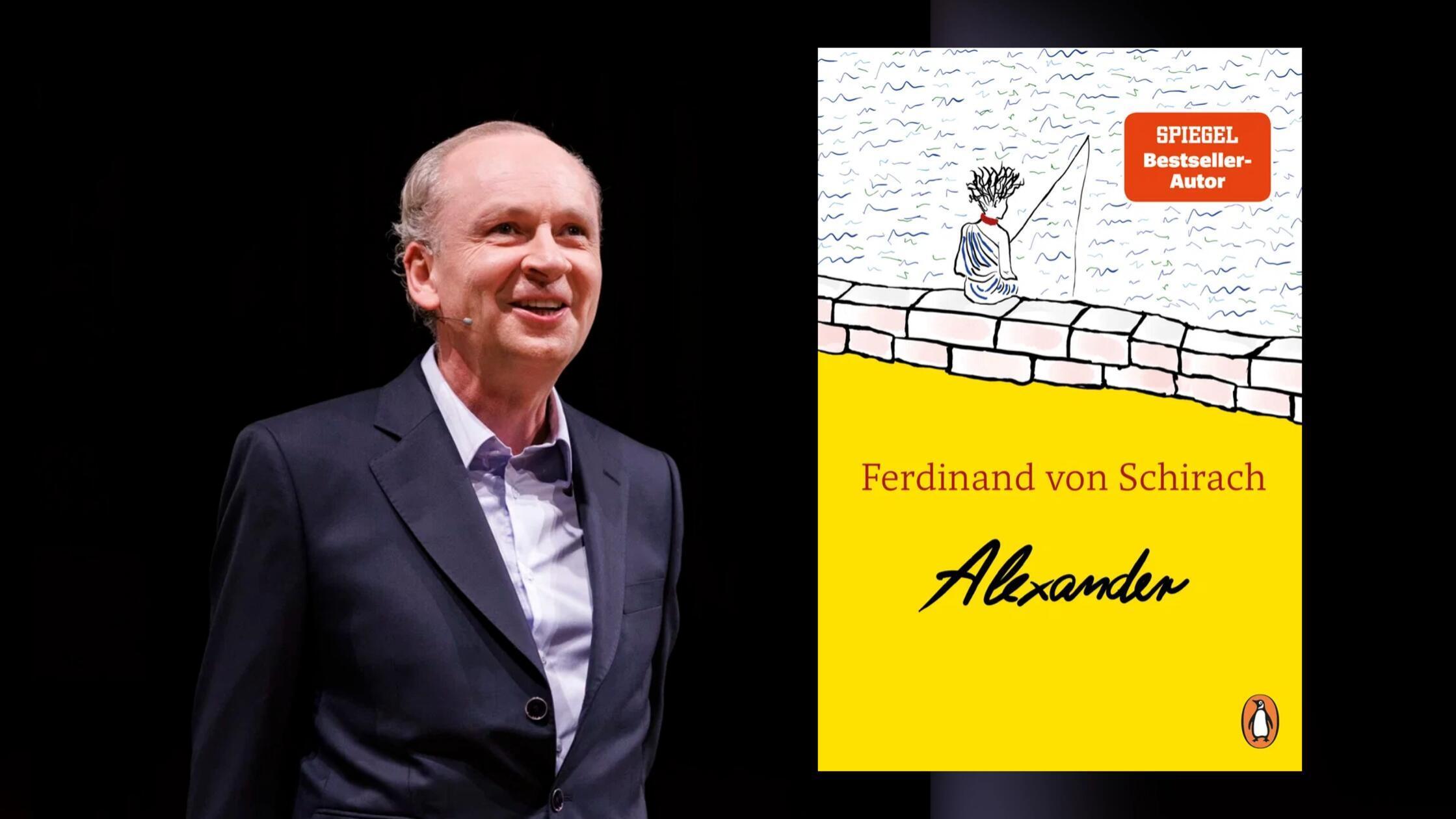 Wann kommt das neue Buch von Ferdinand von Schirach? „Alexander ...