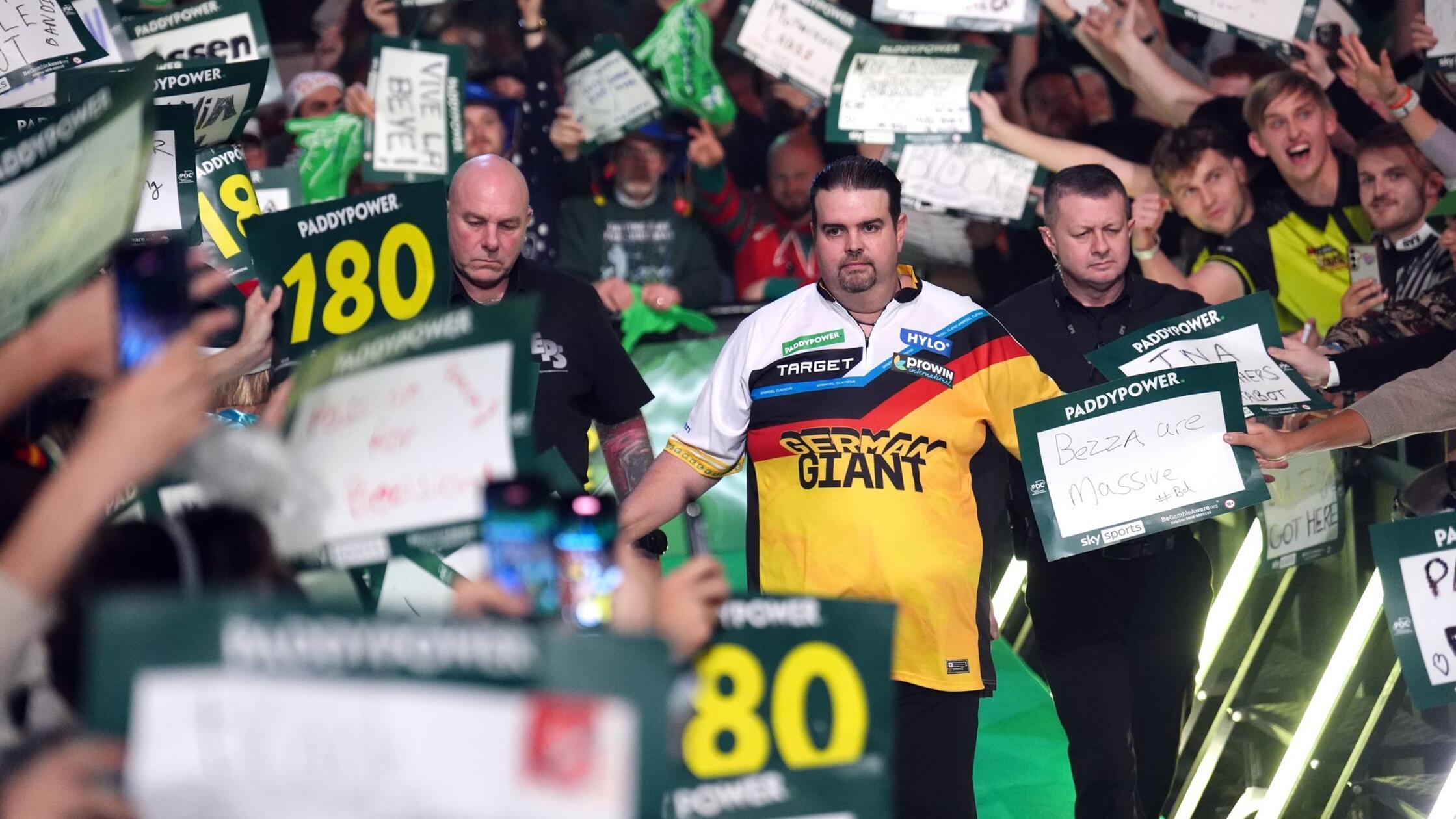 Clemens verliert bei Darts-WM - 2:4 gegen Humphries