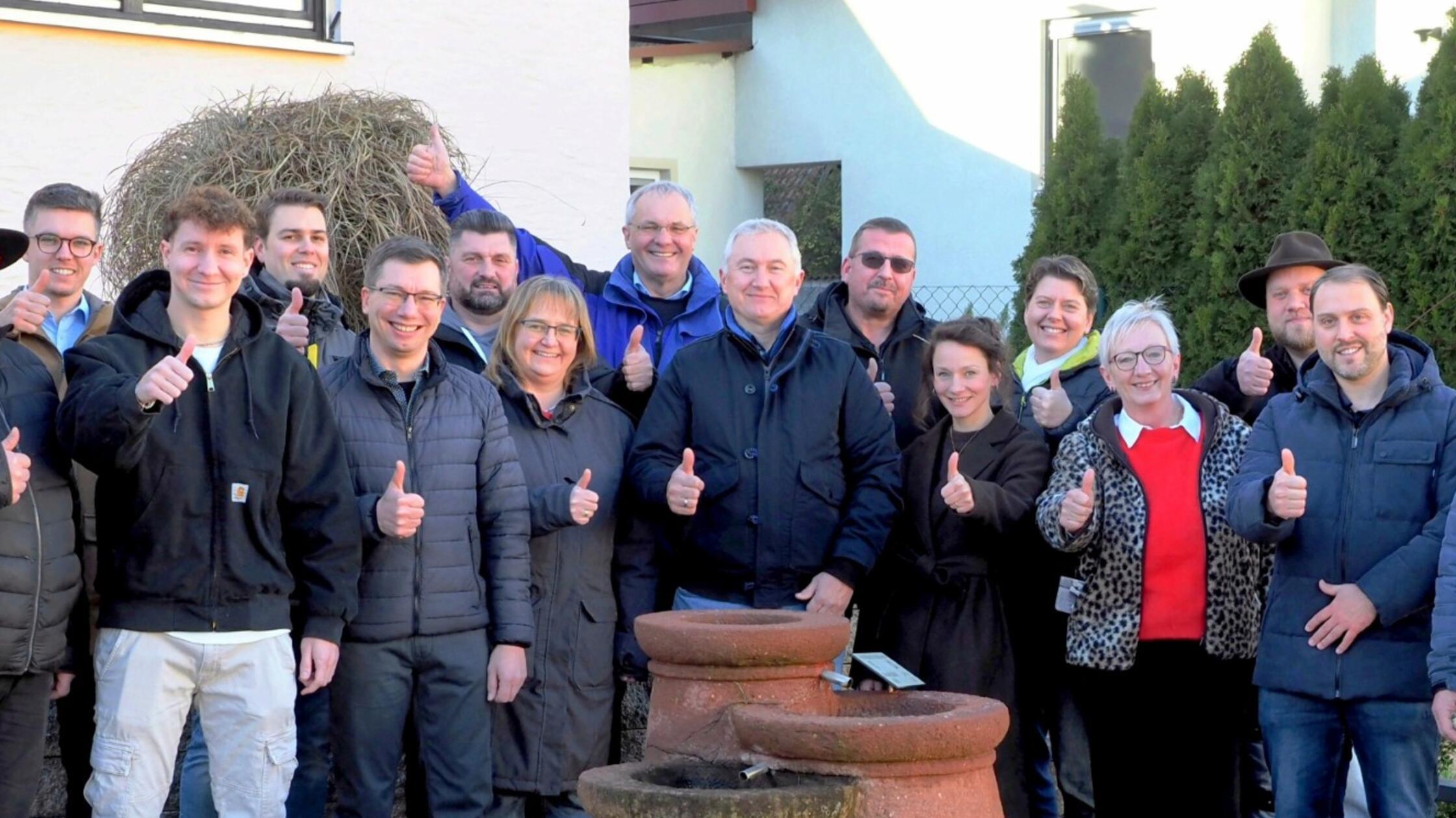 Mit diesem Team geht die Wählergemeinschaft Willersdorf-Haid in die ...